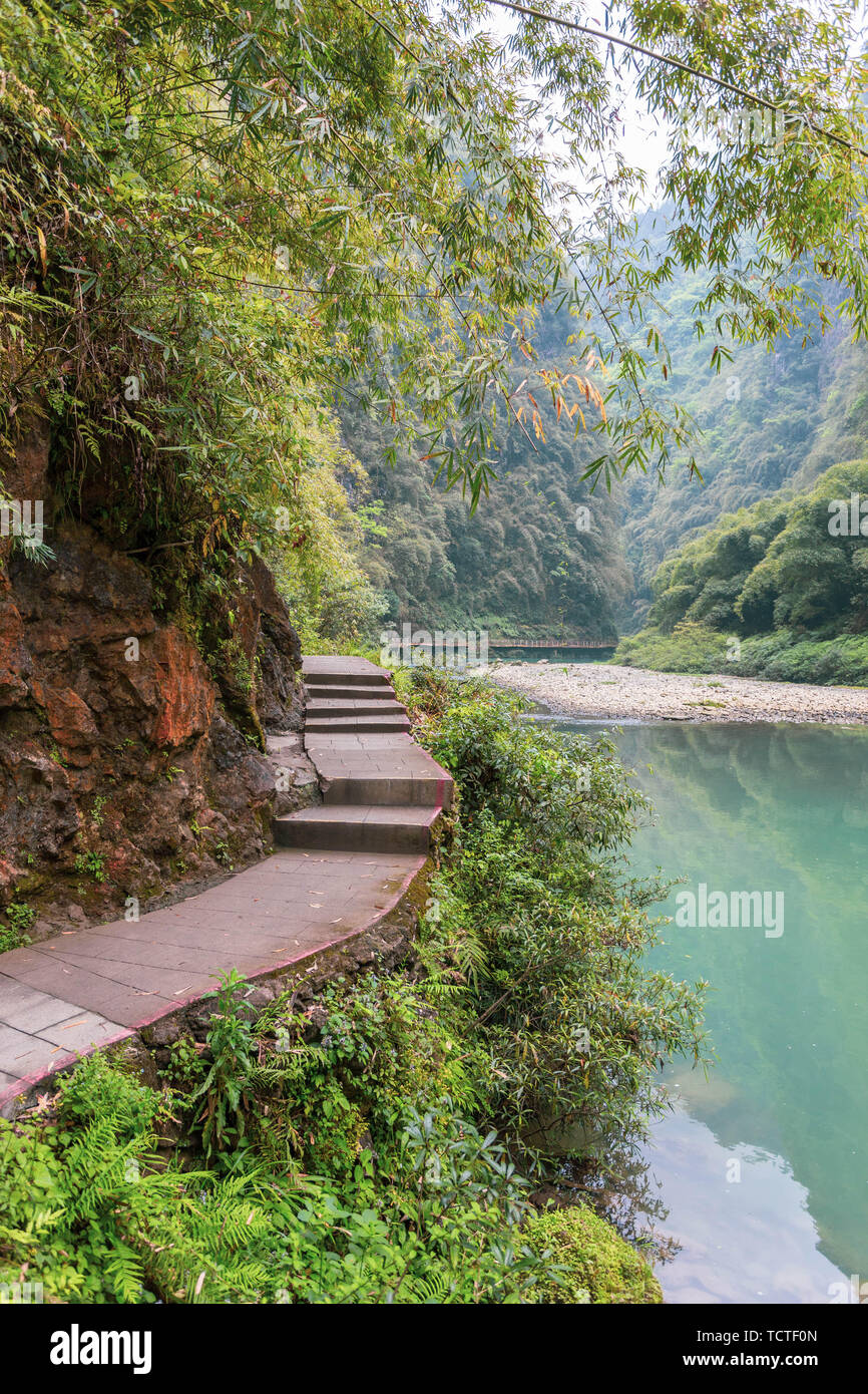 Pengshui Ai River Scenic Area Stock Photo - Alamy