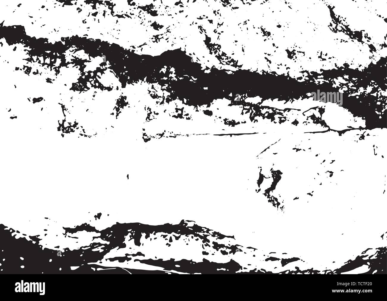 Black and white grunge. Distress overlay texture. Abstract surface dust ...