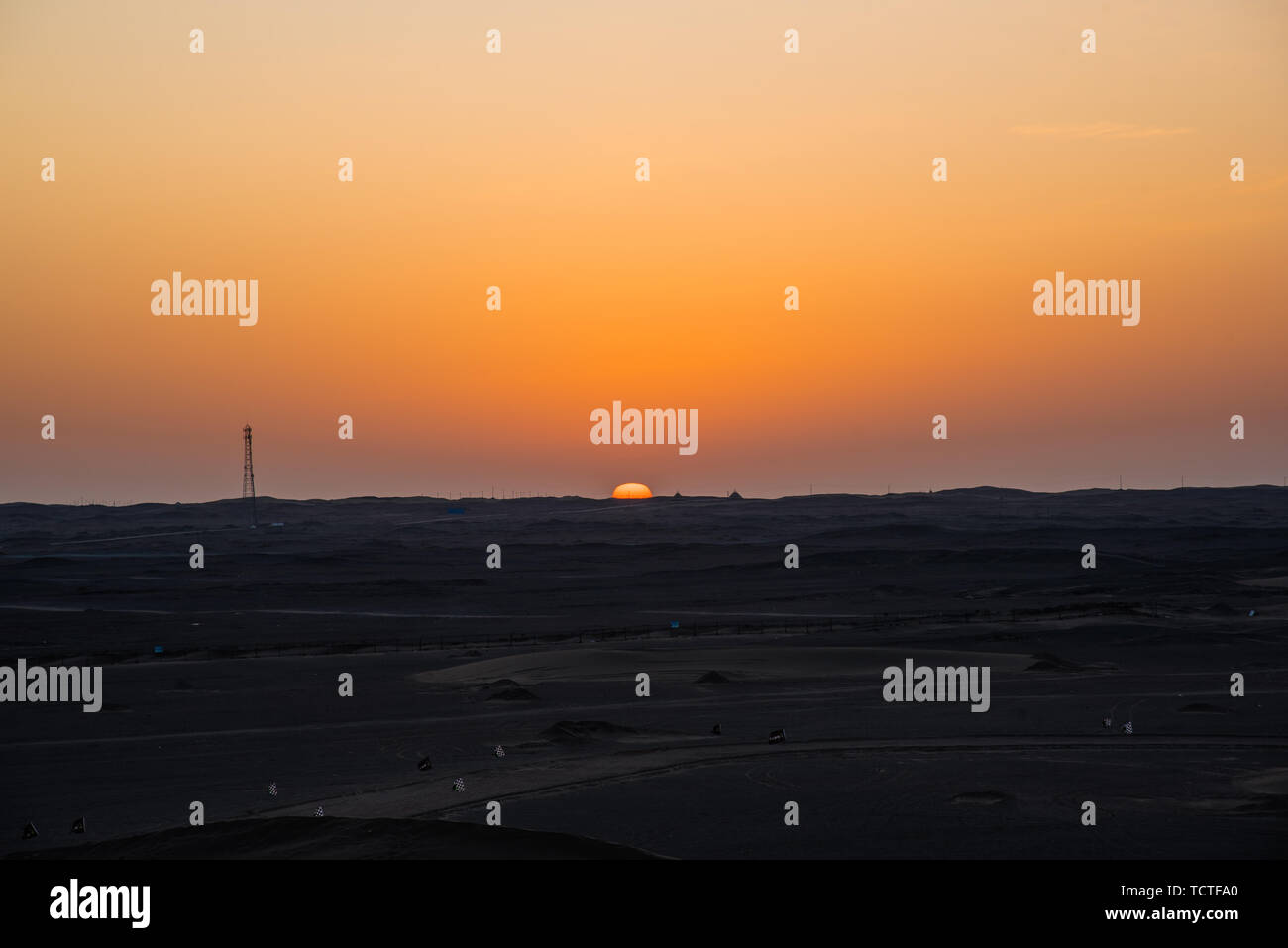 Eight Bridge in Hu Yang Lin Scenic Area of Alashan Desert, Alashan ...
