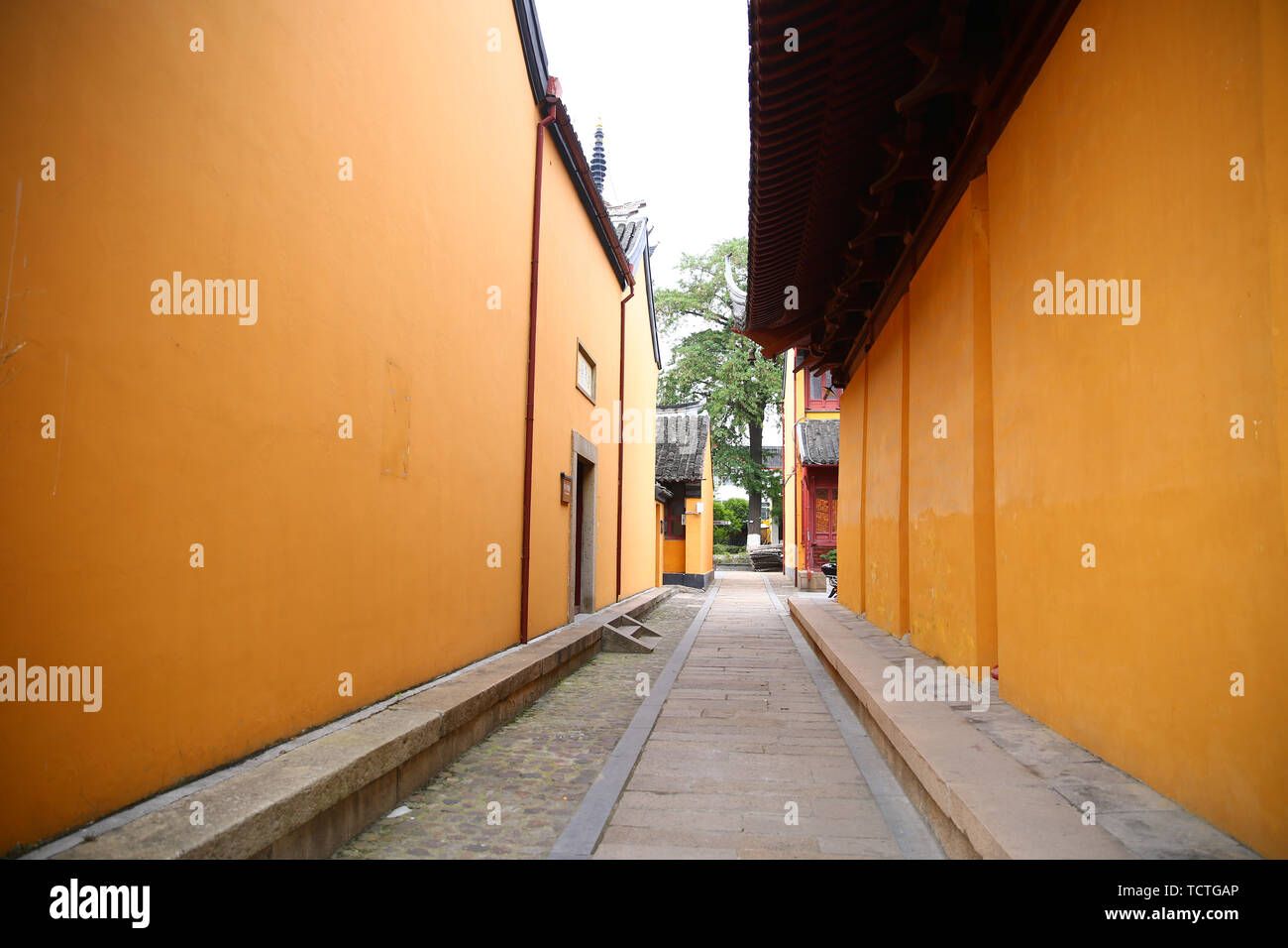 Nantong Tianning Temple Temple Architecture High Resolution Stock ...