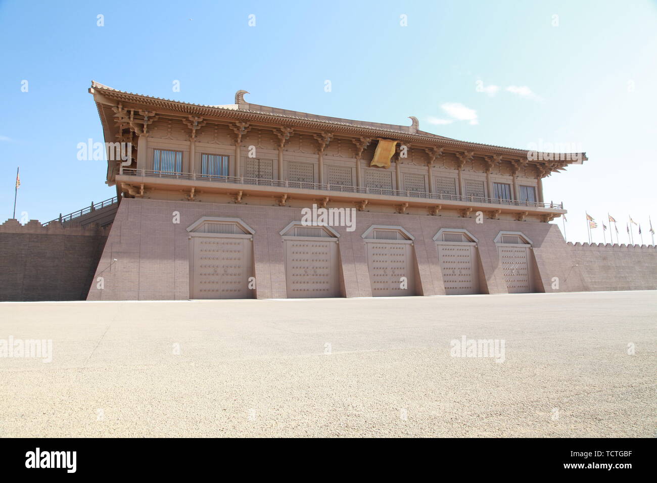 Dan Fengmen, Daming Palace National Site Park, Xi'an Stock Photo - Alamy