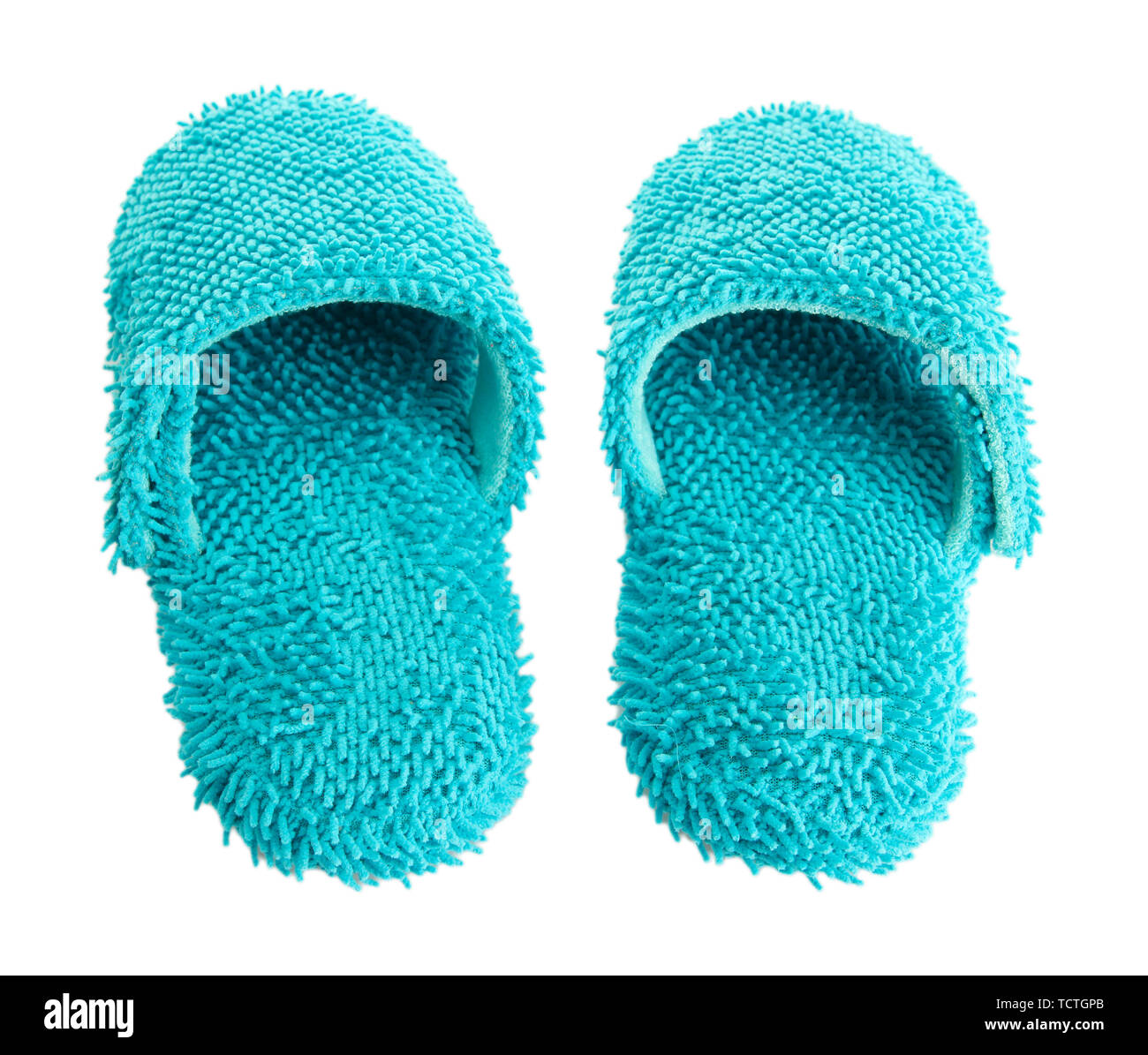 bright slippers, isolated on white Stock Photo - Alamy