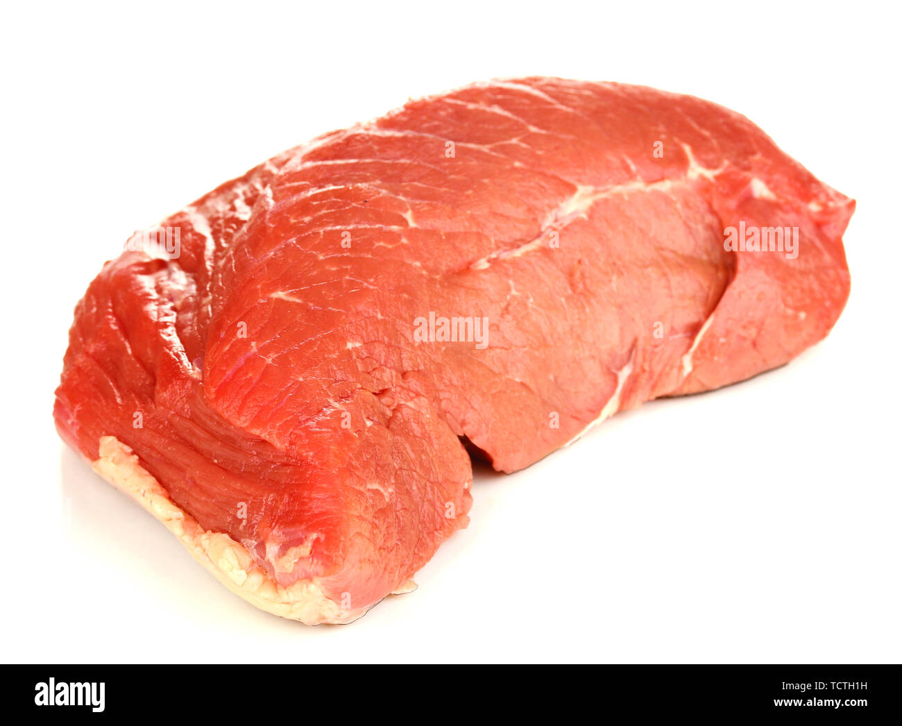Sliced raw beef dish Cut Out Stock Images & Pictures - Alamy