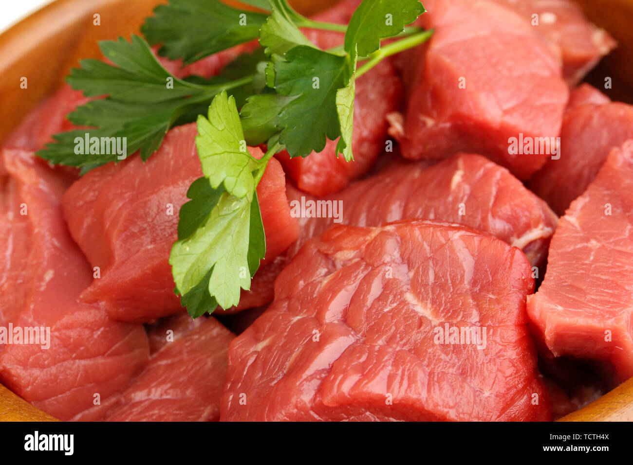 Raw beef meat close up Stock Photo - Alamy