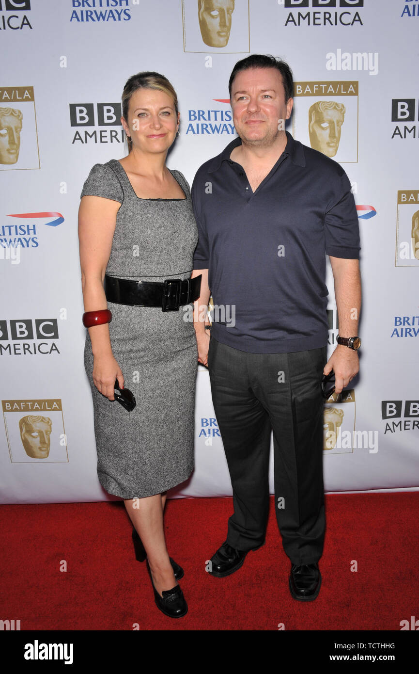Ricky gervais and girlfriend hi-res stock photography and images - Alamy