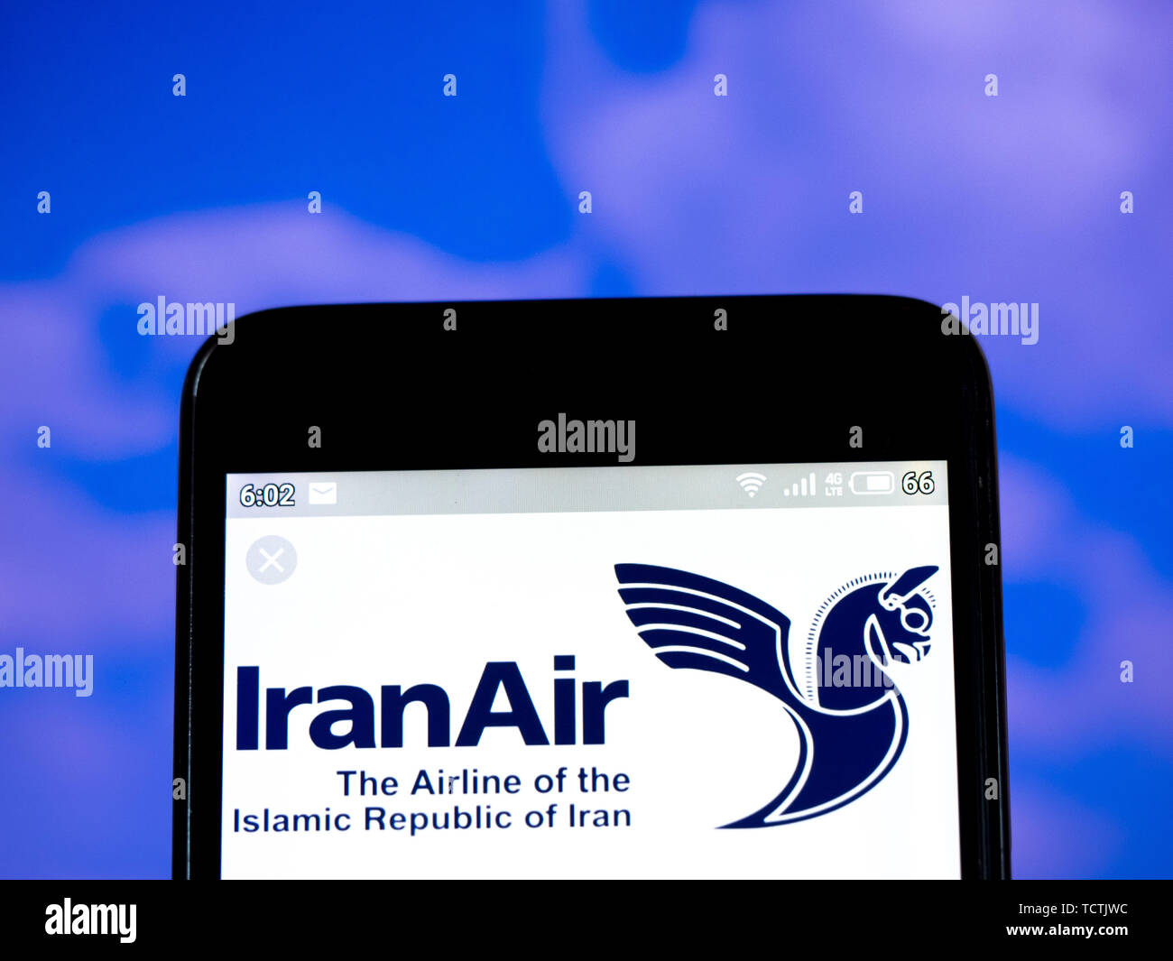 Iran air sign hi-res stock photography and images - Alamy