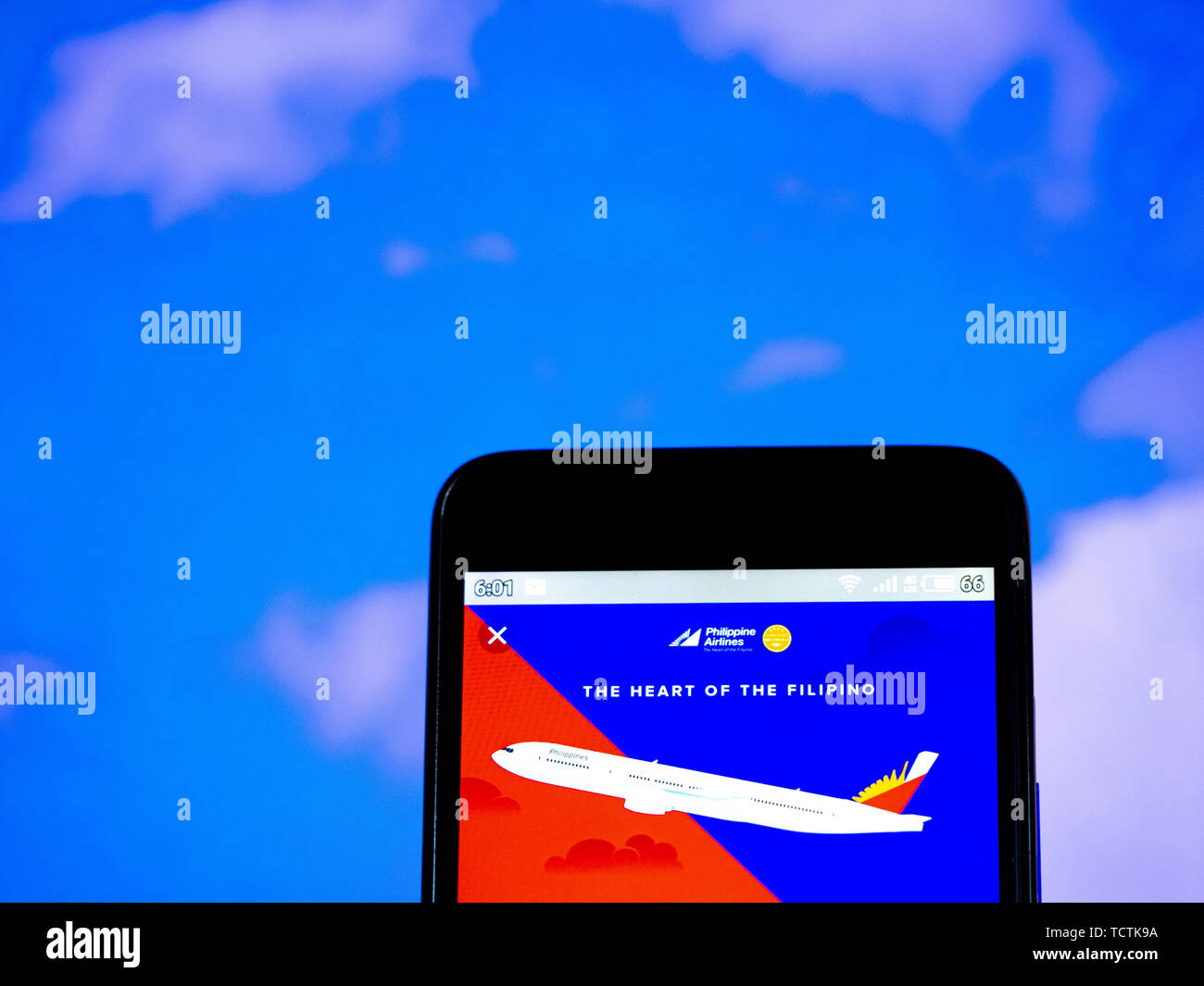 Philippine airlines logo hi-res stock photography and images - Alamy