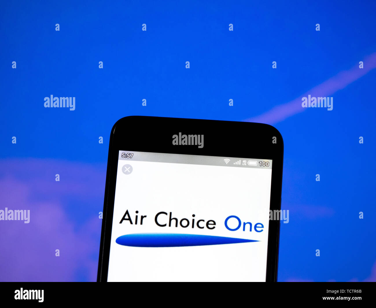 June 10, 2019 - Ukraine - In this photo illustration a Multi-Aero, Inc ...