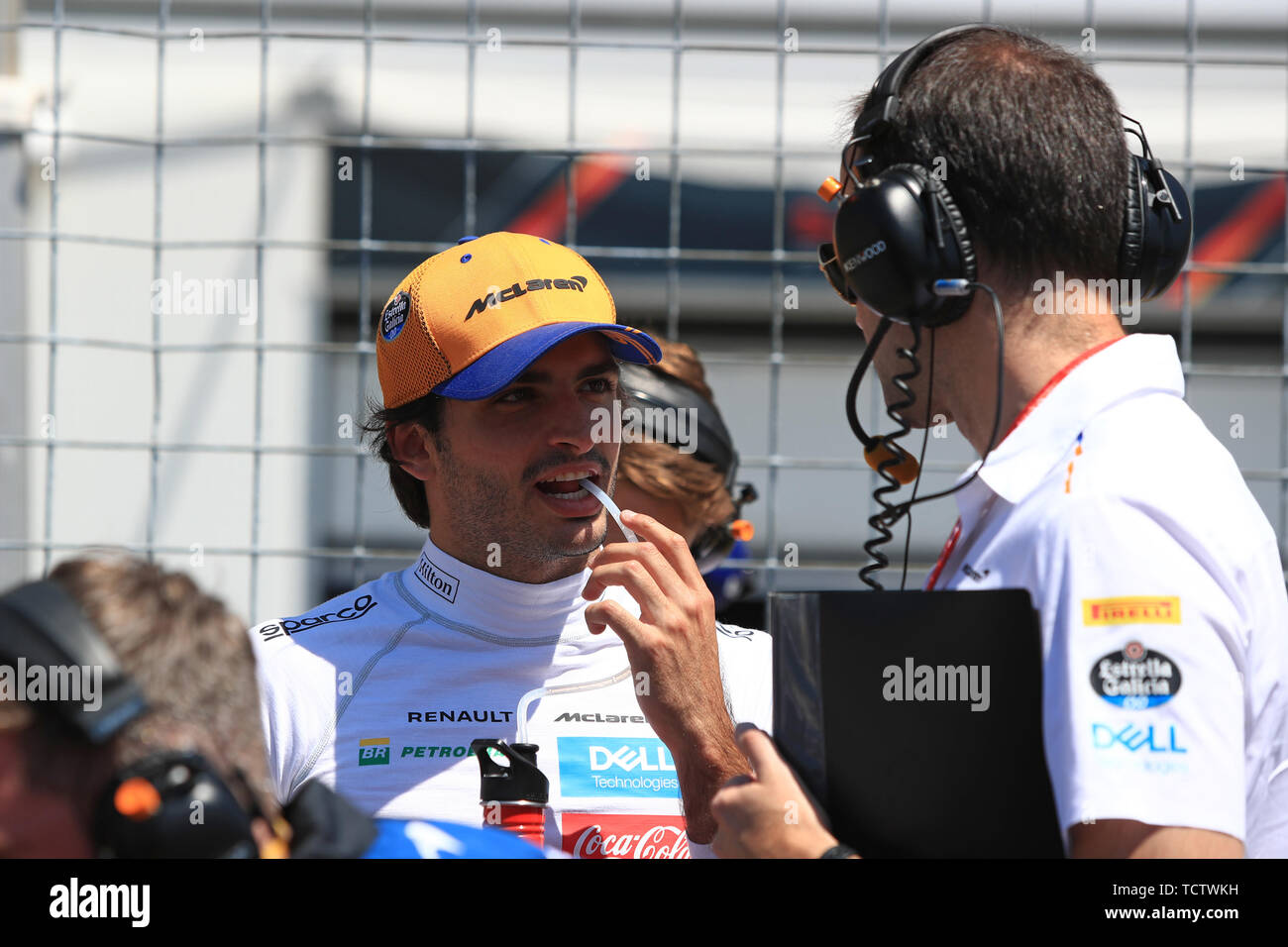 9th June 2019, Circuit Gilles Villeneuve, Montreal, Quebec, Canada ...