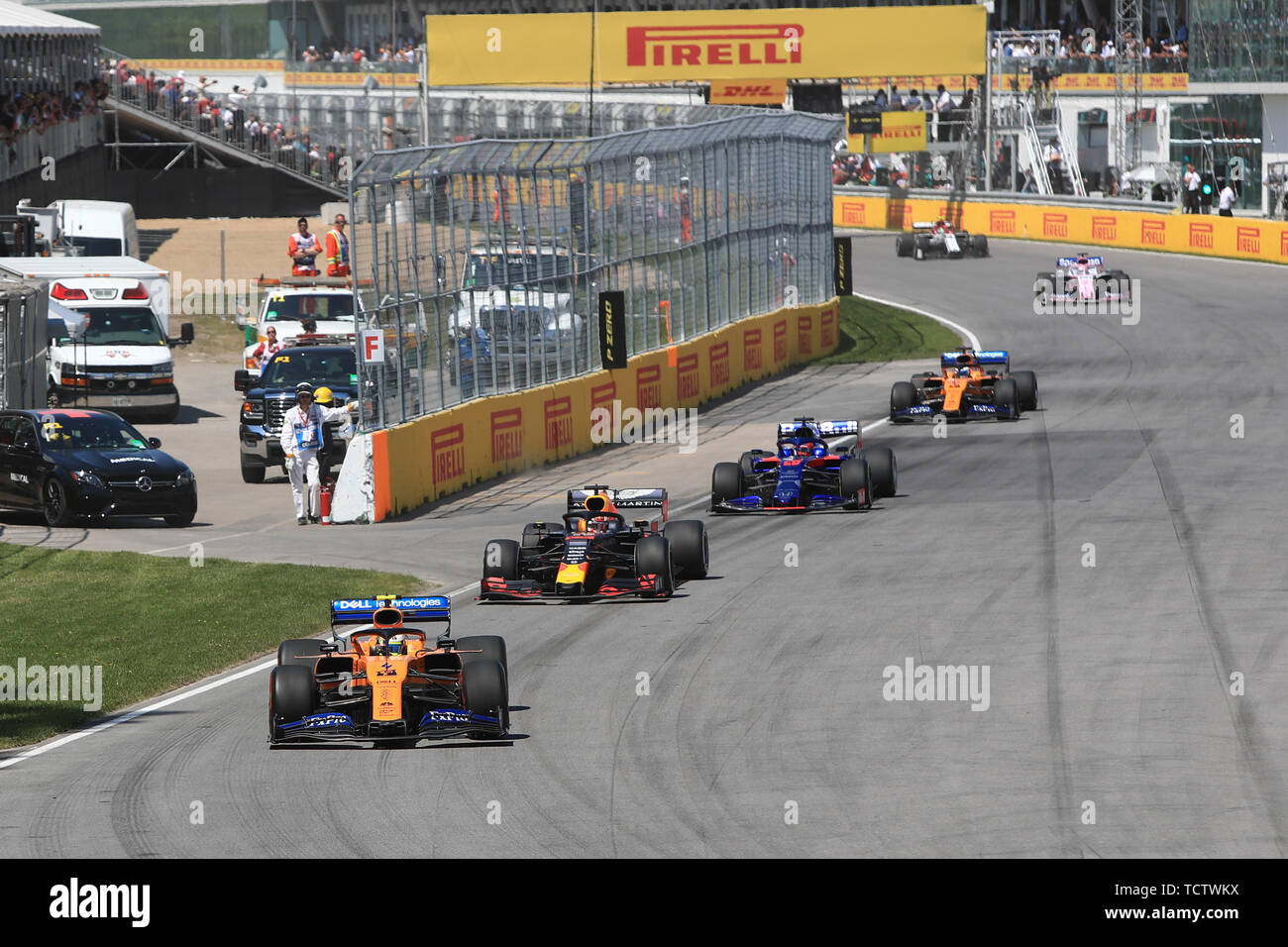 9th June 2019, Circuit Gilles Villeneuve, Montreal, Quebec, Canada ...