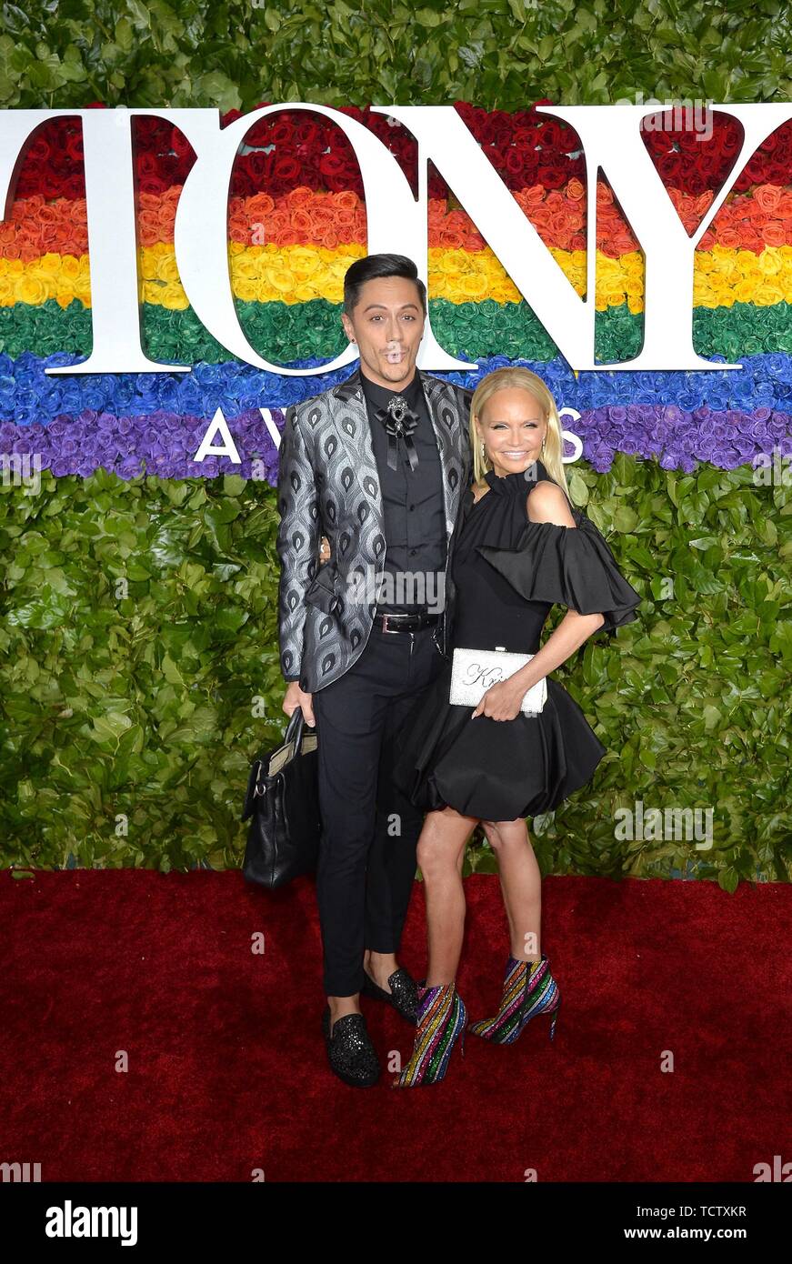 New York, NY, USA. 9th June, 2019. Kristin Chenoweth, Seph Stanek at ...