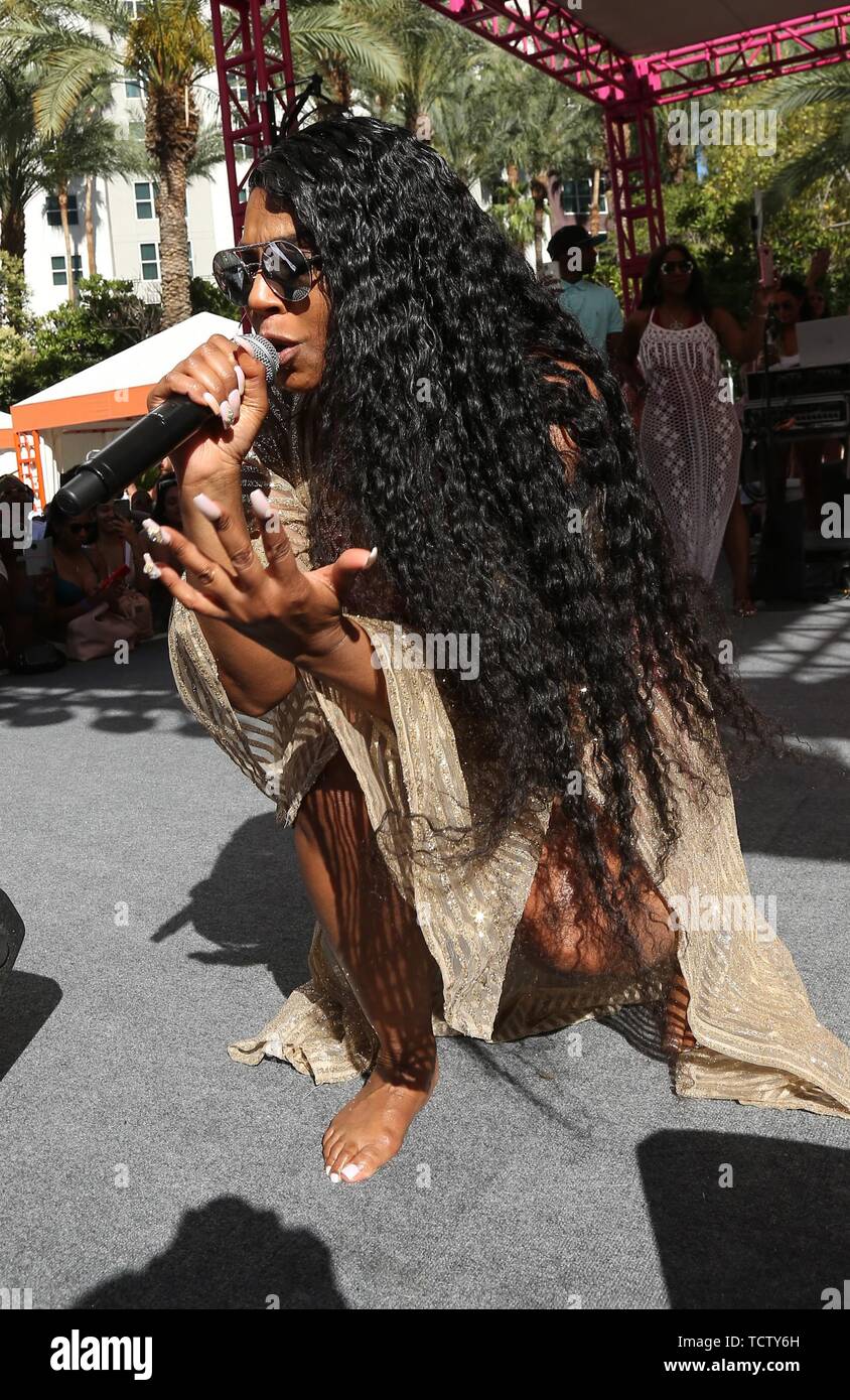 Ashanti at arrivals for Ashanti Performance at GO Pool Dayclub ...