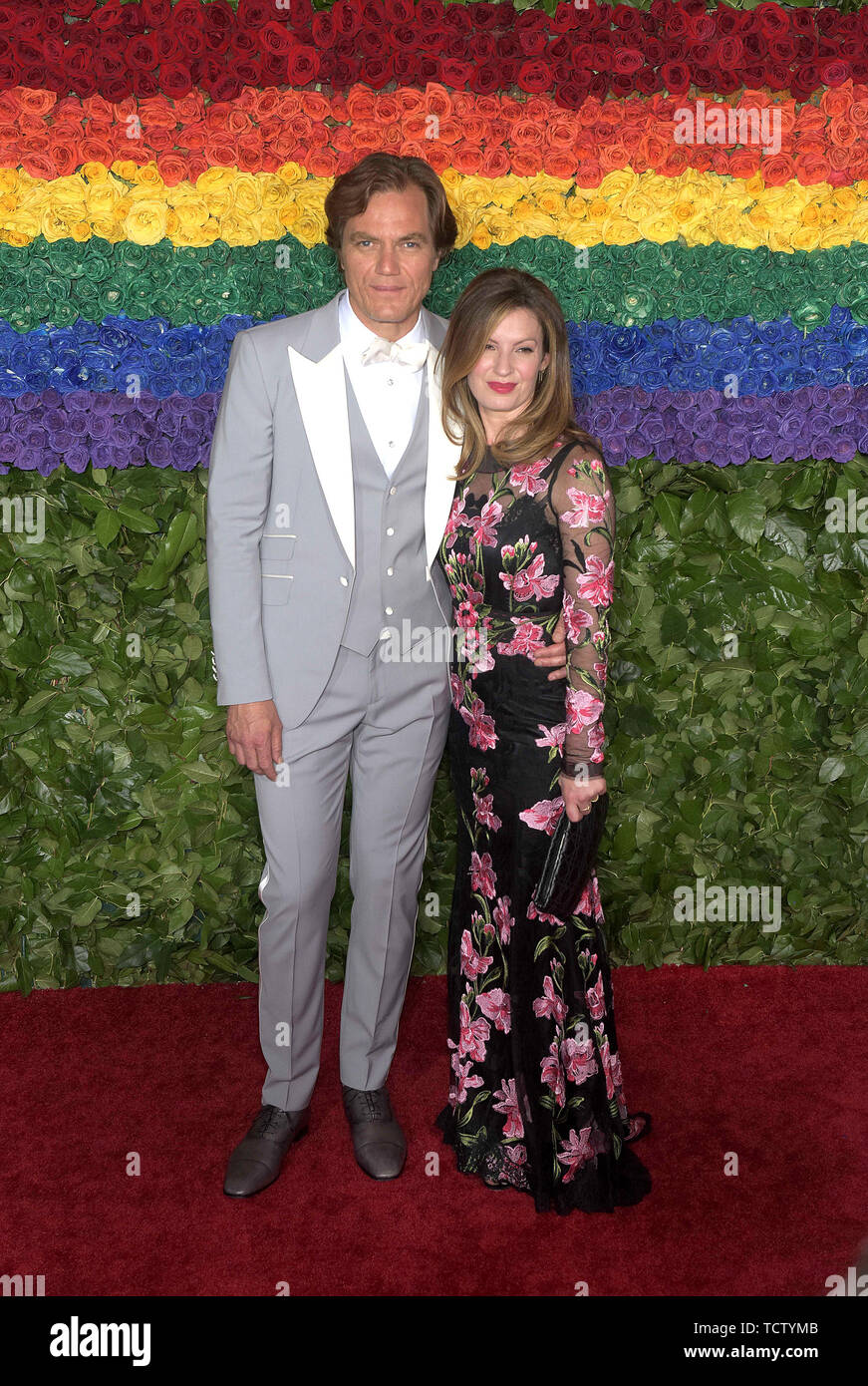 NEW YORK, NEW YORK - JUNE 09: Michael Shannon and wife, Kate Shannon ...
