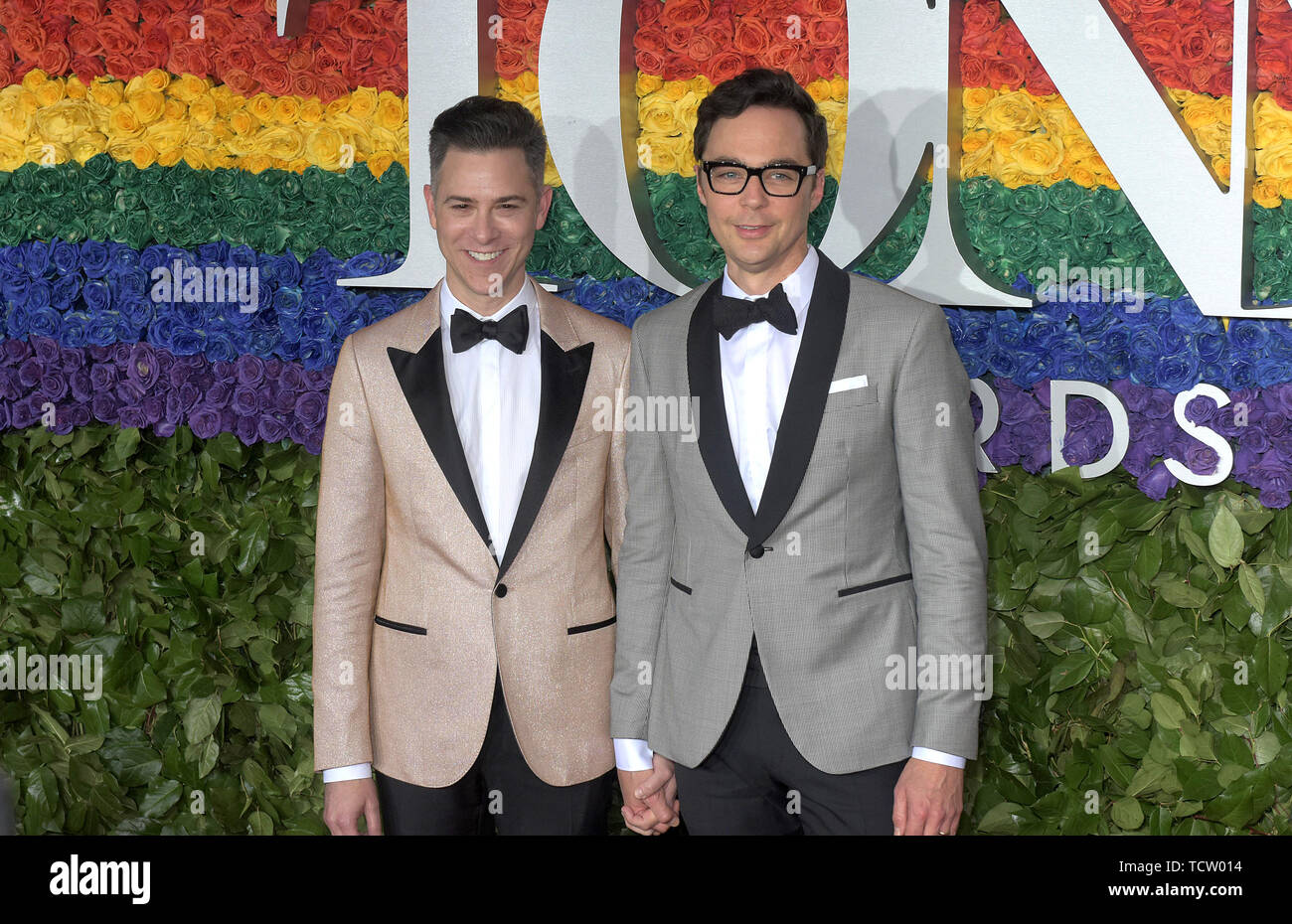 NEW YORK, NEW YORK - JUNE 09: Jim Parsons, Todd Spiewak attend the 73rd ...