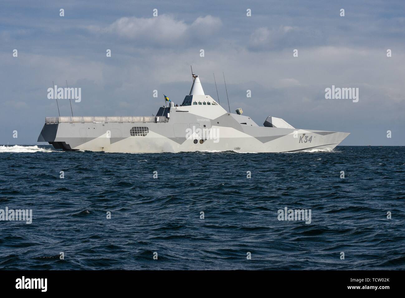 Visby class corvettes hi-res stock photography and images - Alamy