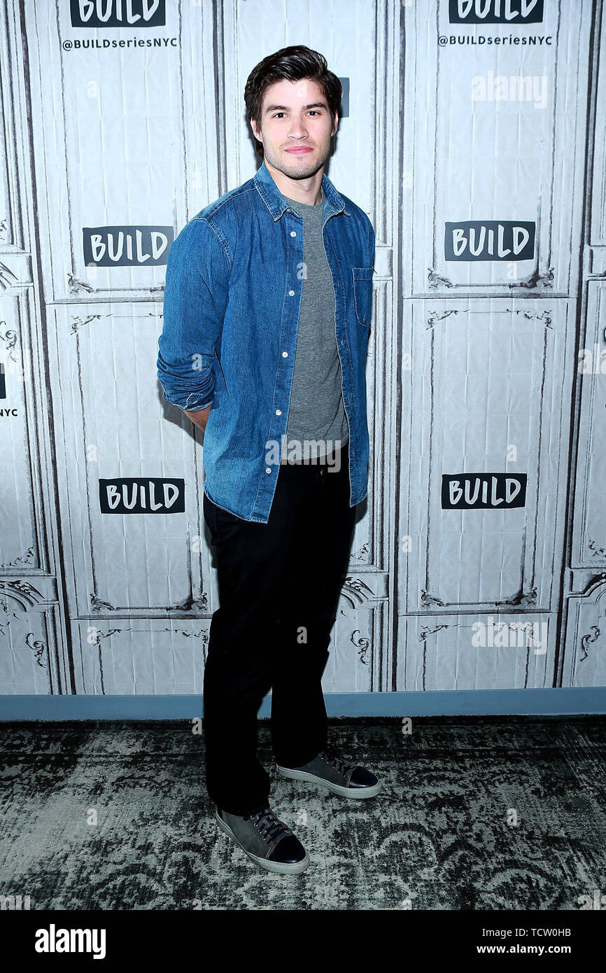 New York, USA. 10 June, 2019. Cameron Cuffe at the BUILD Speaker Series ...