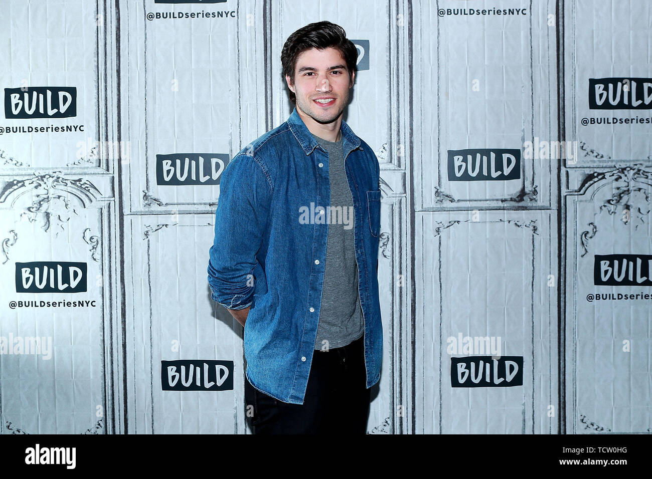 New York, USA. 10 June, 2019. Cameron Cuffe at the BUILD Speaker Series ...