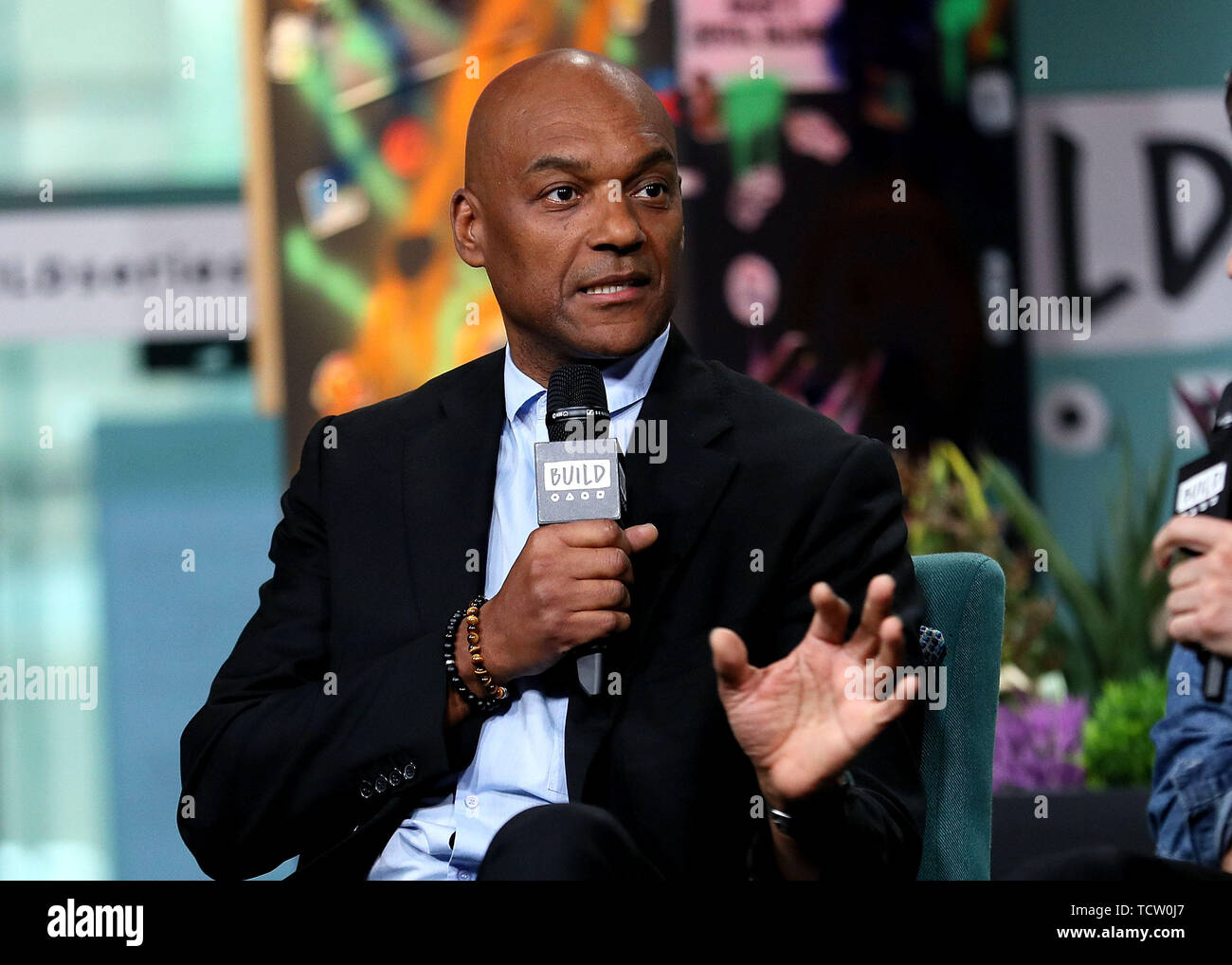 New York, USA. 10 June, 2019. Cameron Cuffe at the BUILD Speaker Series ...