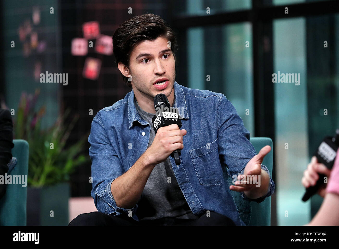 New York, USA. 10 June, 2019. Cameron Cuffe at the BUILD Speaker Series ...