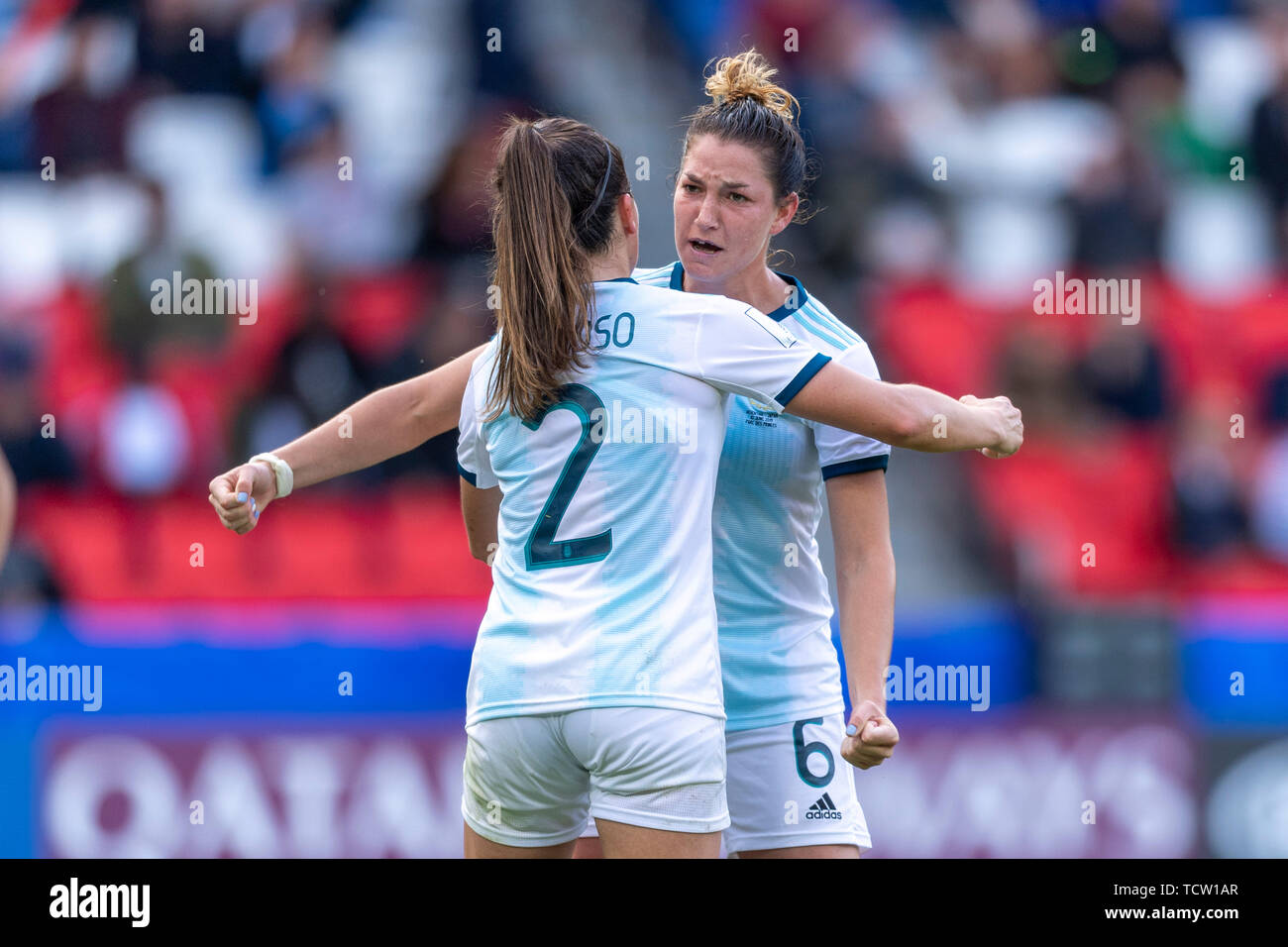 Paris, France. 10th June, 2019. Agustina BARROSO (Argentina) Aldana ...