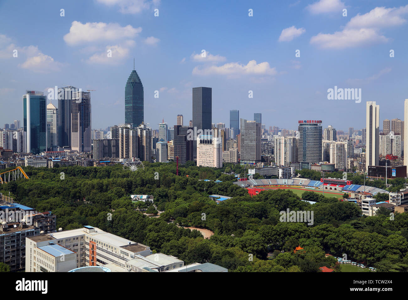 Landscape of urban architecture in Hankou, Wuhan Stock Photo - Alamy