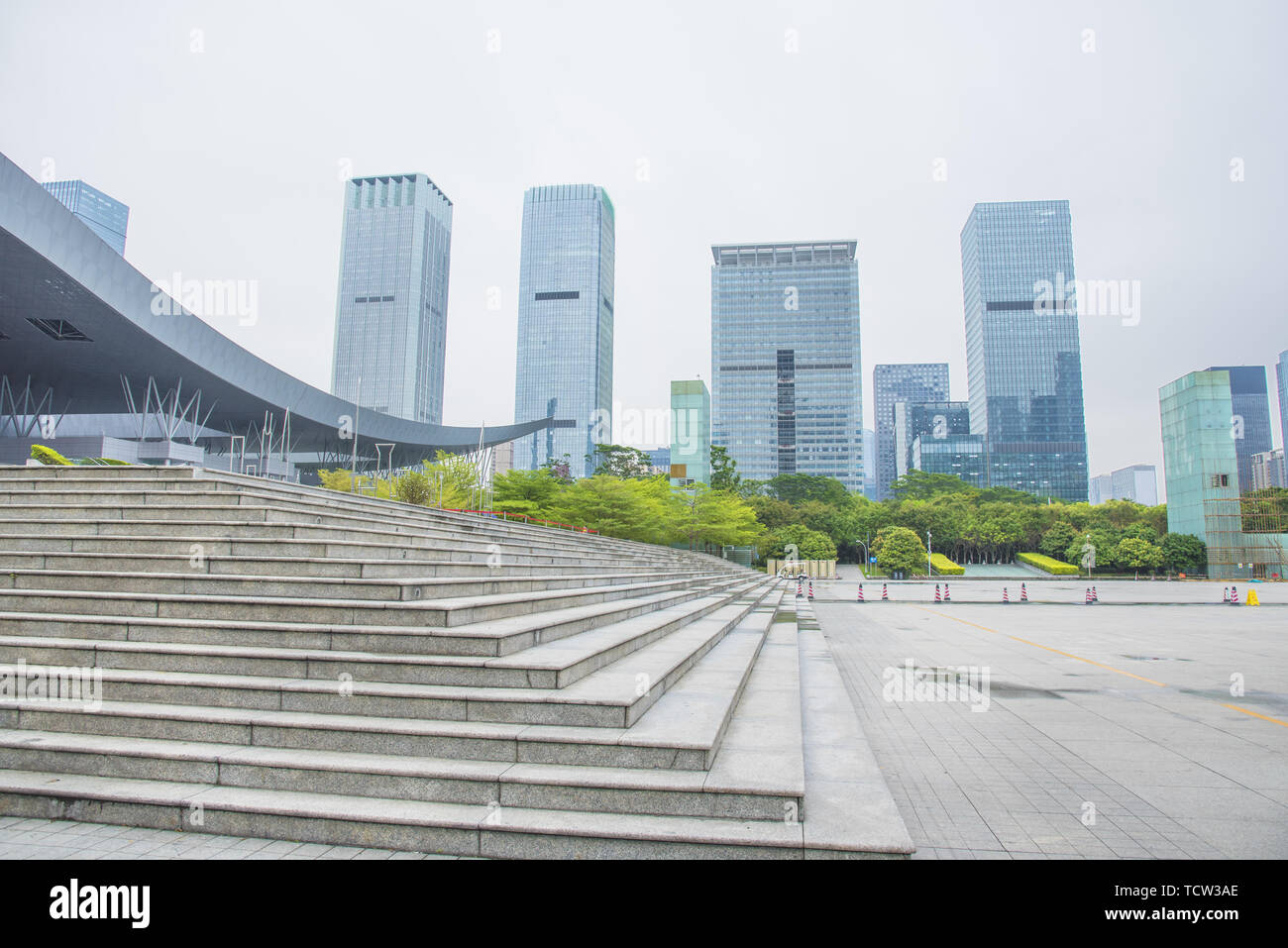 Shenzhen city building building Stock Photo - Alamy