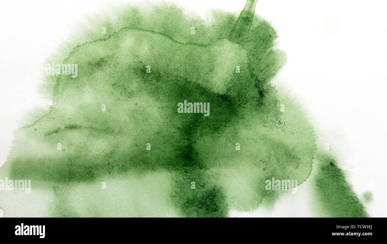 Abstract watercolor painting. Textured background. Drips and gradient ...