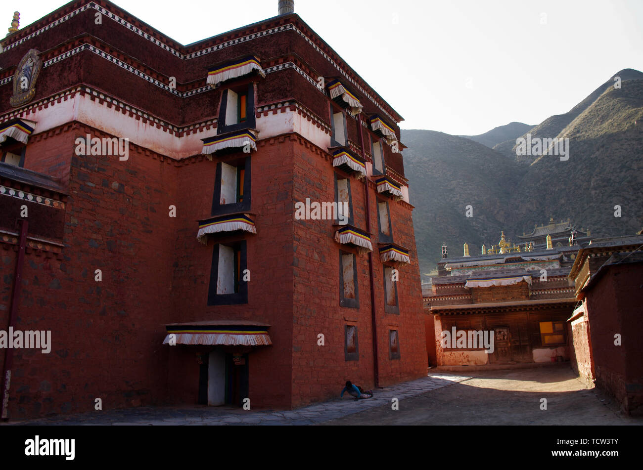 Gannan Labrang Temple Labrang Temple Xia River Stock Photo - Alamy