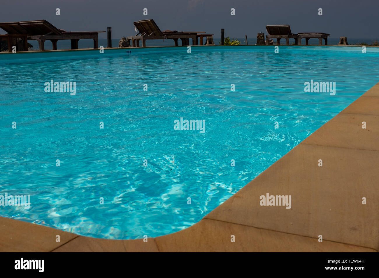 Corner swimming pool hi-res stock photography and images - Alamy