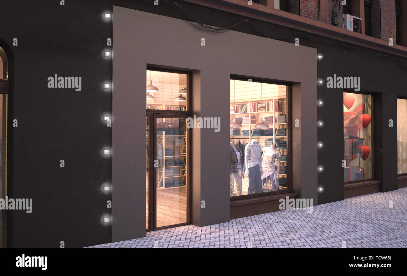 Retail Storefront Rendering