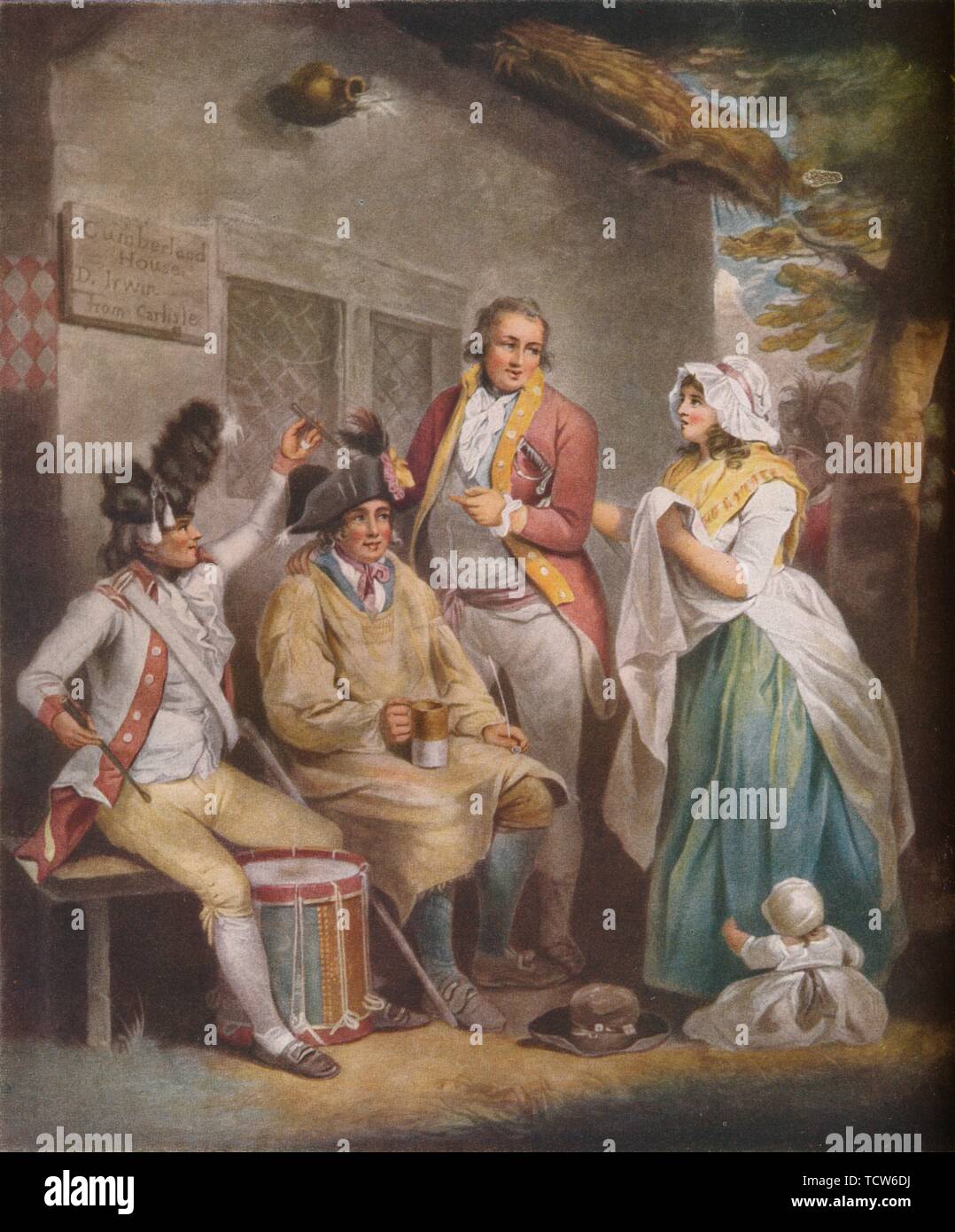 'Trepanning A Recruit', c1791, (1930). Creator: George Keating Stock ...