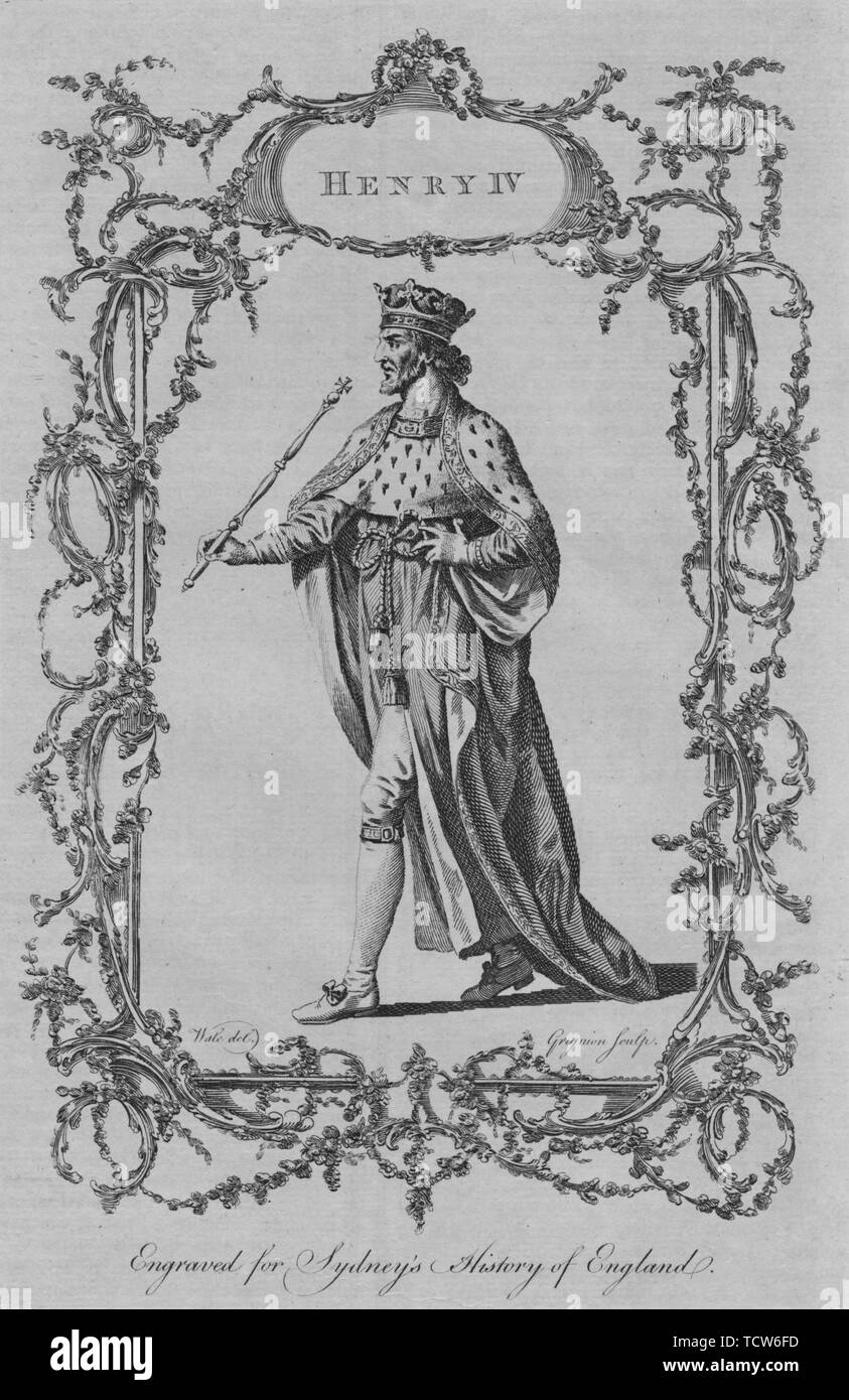 King henry iv of england Black and White Stock Photos & Images - Alamy