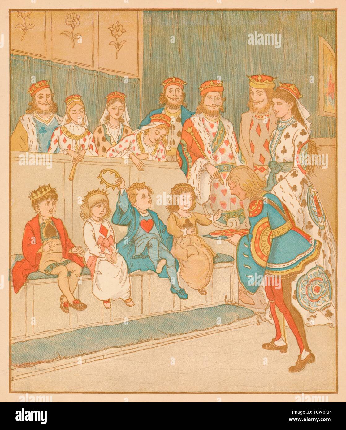 'The Knave of Hearts, Brought back those Tarts', 1880. Creator ...