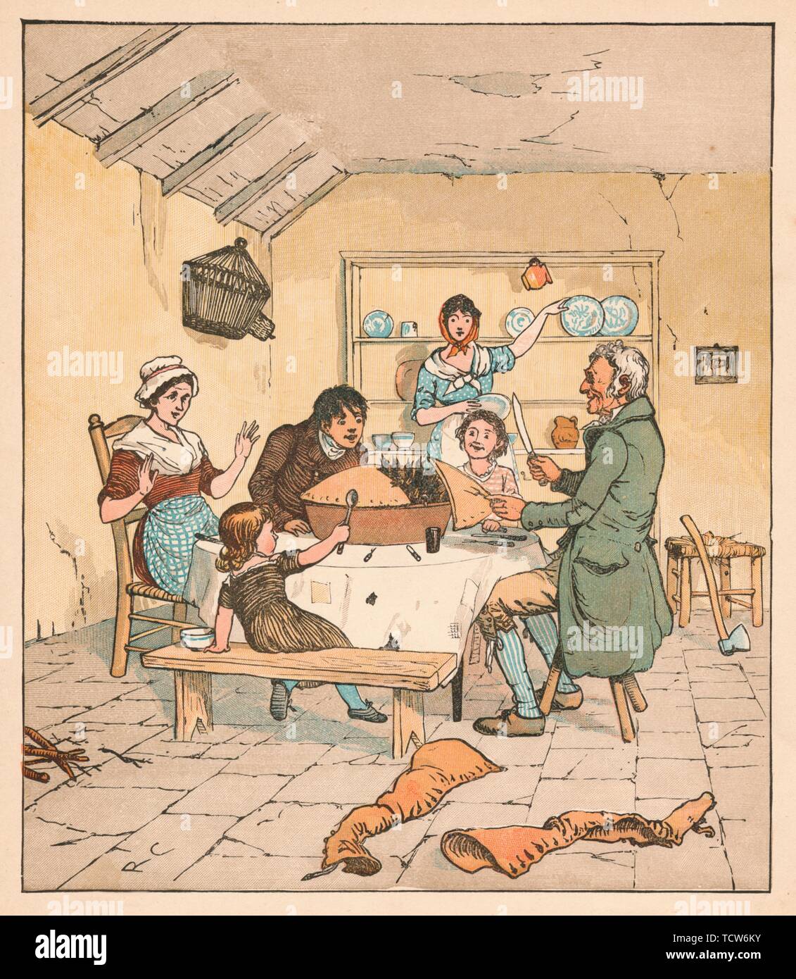 Victorian food pie hi-res stock photography and images - Alamy