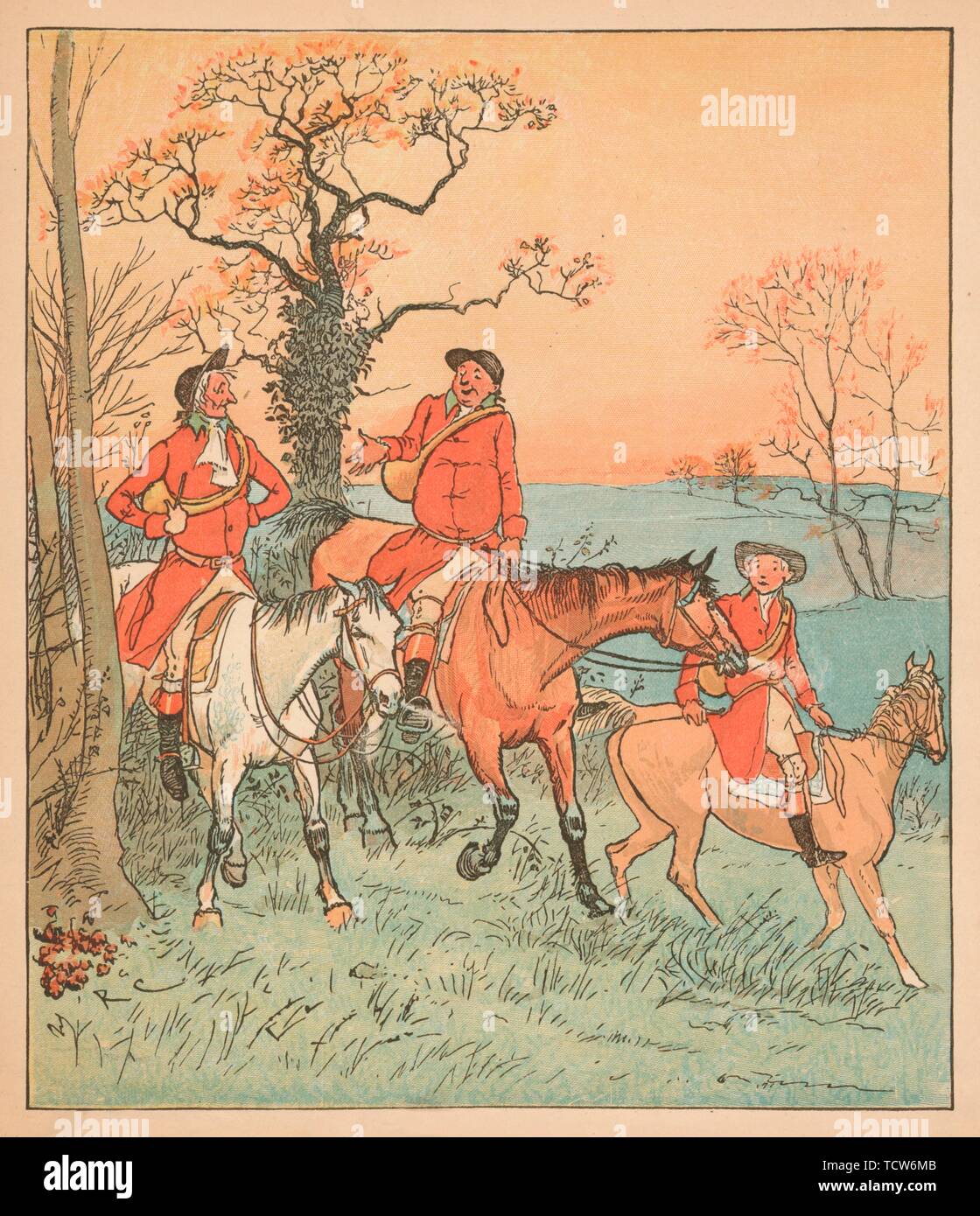 Randolph caldecott nursery hi-res stock photography and images - Alamy