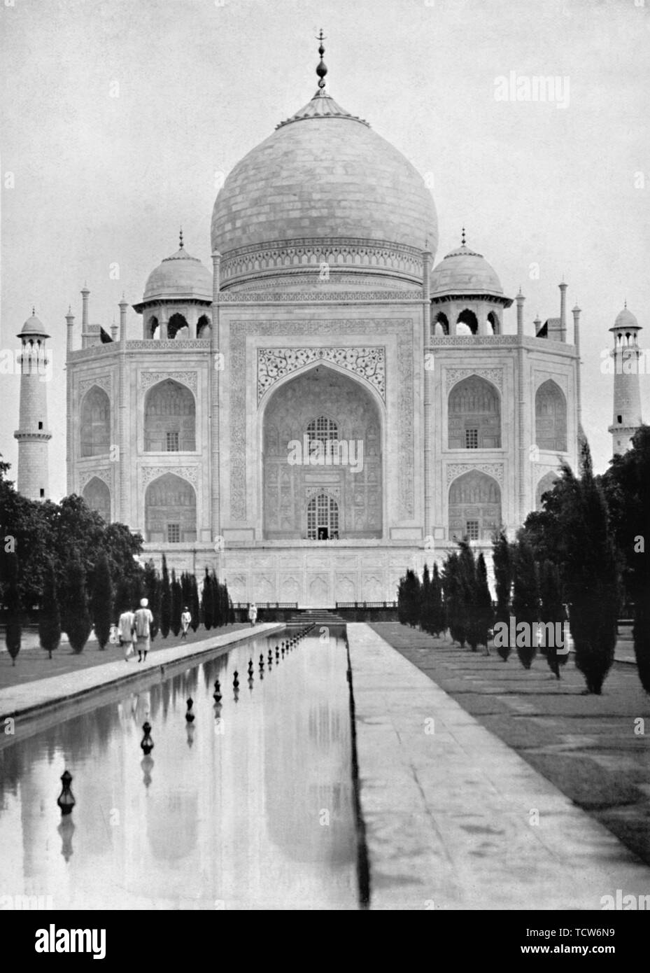 'Agra. The Taj Mahal near view', c1910. Creator: Unknown Stock Photo ...