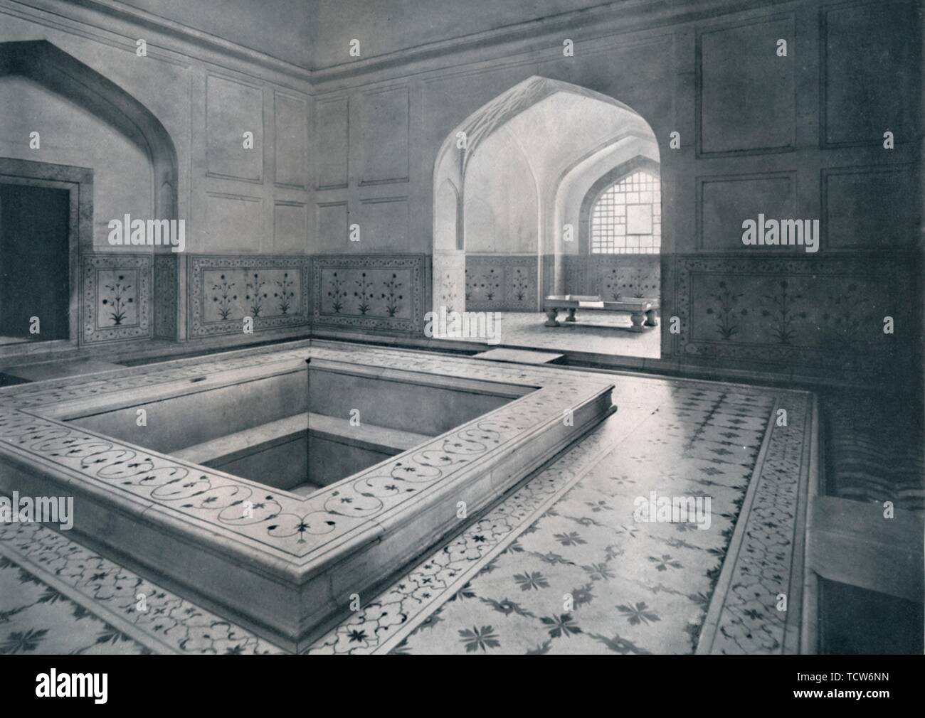 'Delhi. Royal Baths in the Palace', c1910. Creator: Unknown Stock Photo ...
