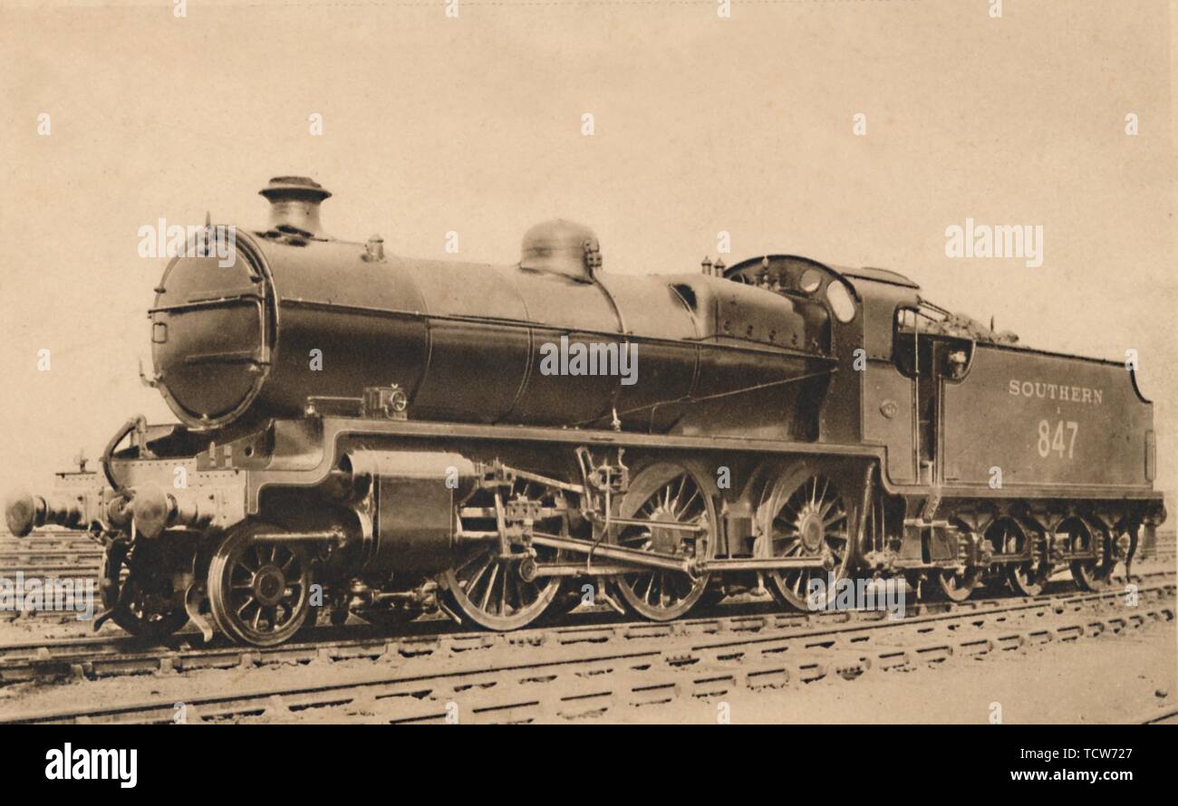 '2.6.0. Mixed Traffic Engine No. A.847', early 20th century. Creator ...
