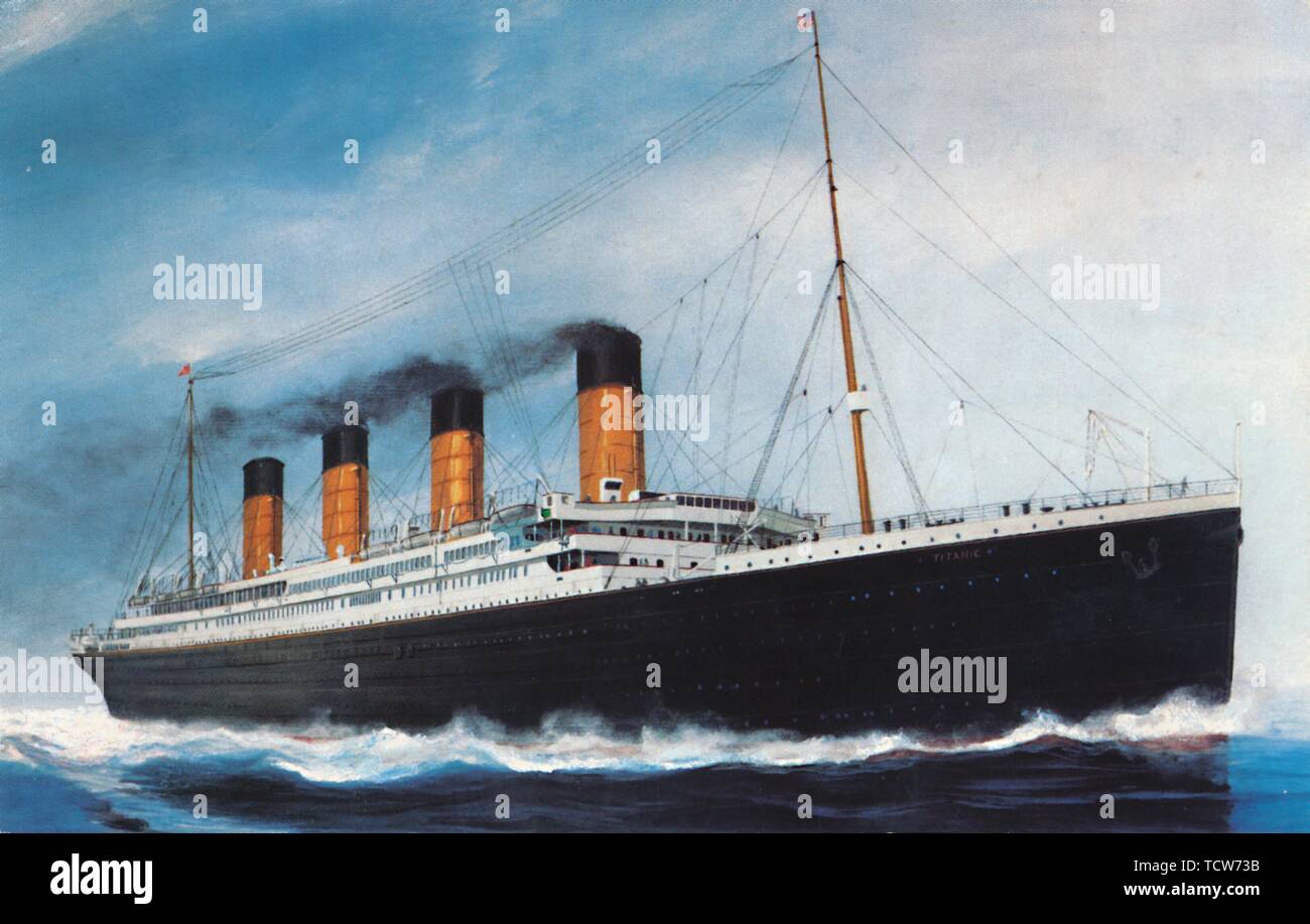 Titanic Real Pictures Color