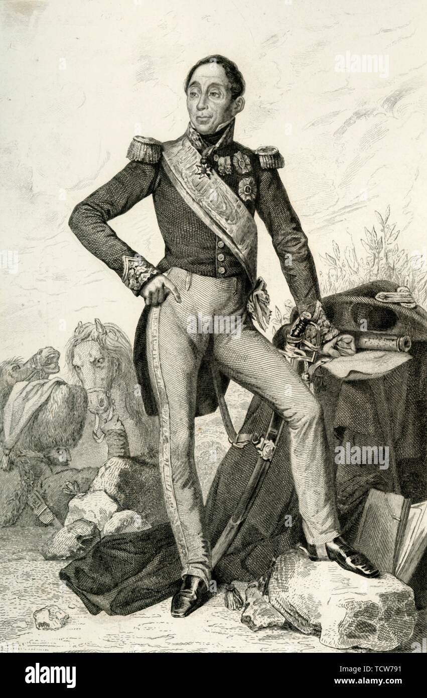 Emmanuel marquis de grouchy general hi-res stock photography and images ...