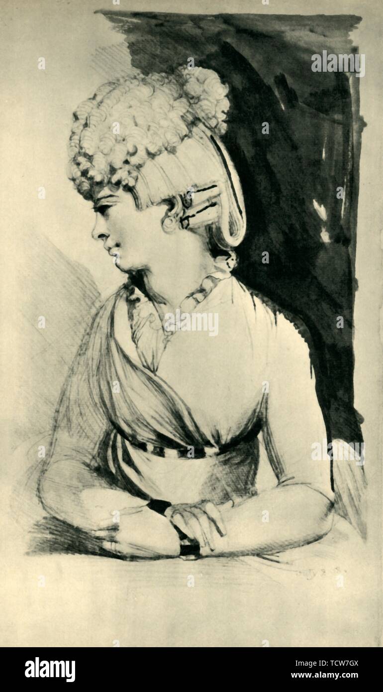 Fuseli drawing woman hi-res stock photography and images - Alamy