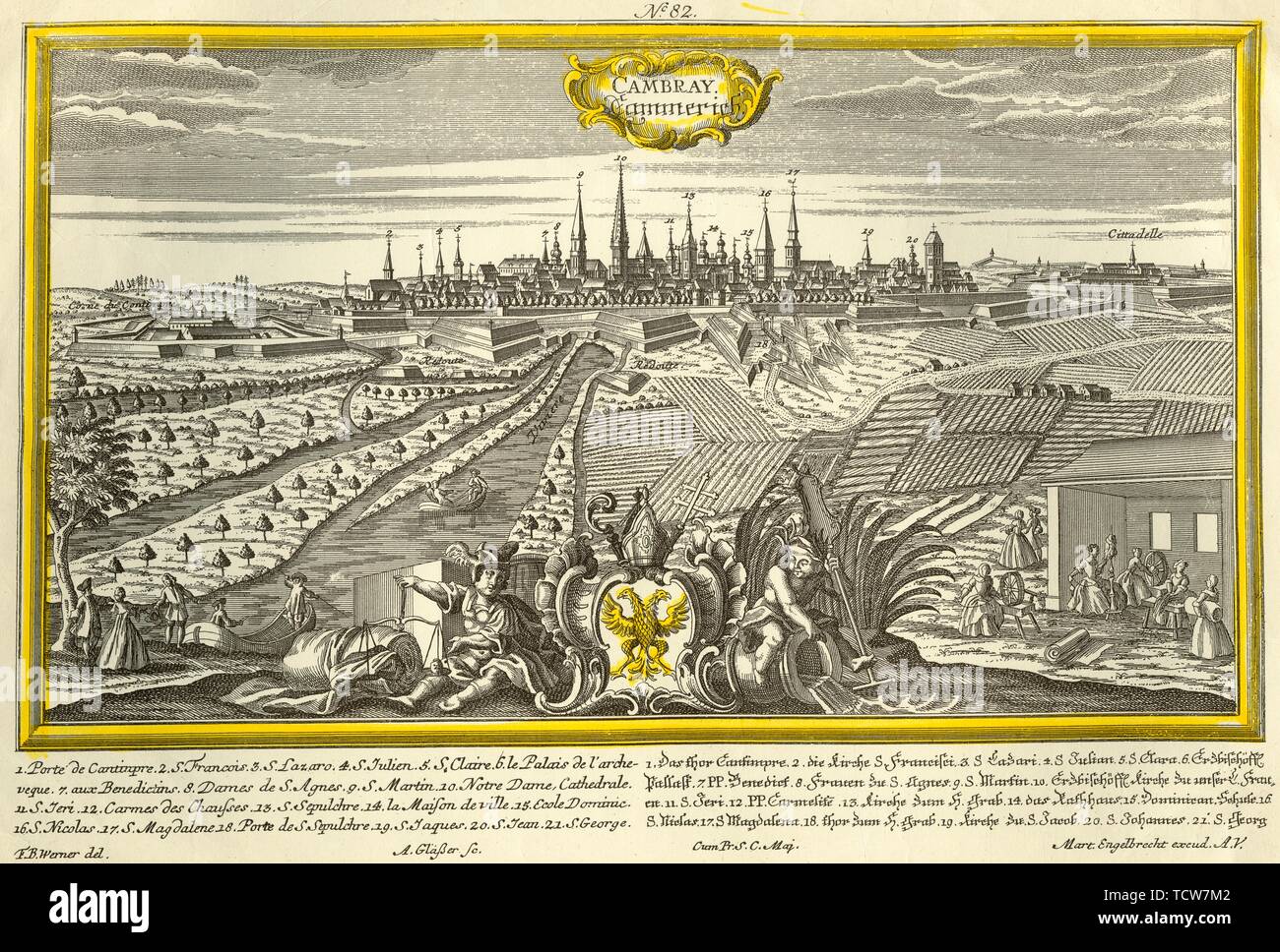 'Cambray', c1740. Creator: A Gläßer Stock Photo - Alamy