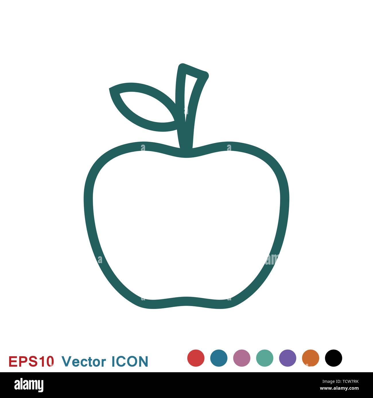 Apple Icon page symbol for your web site design Apple Icon logo, app ...