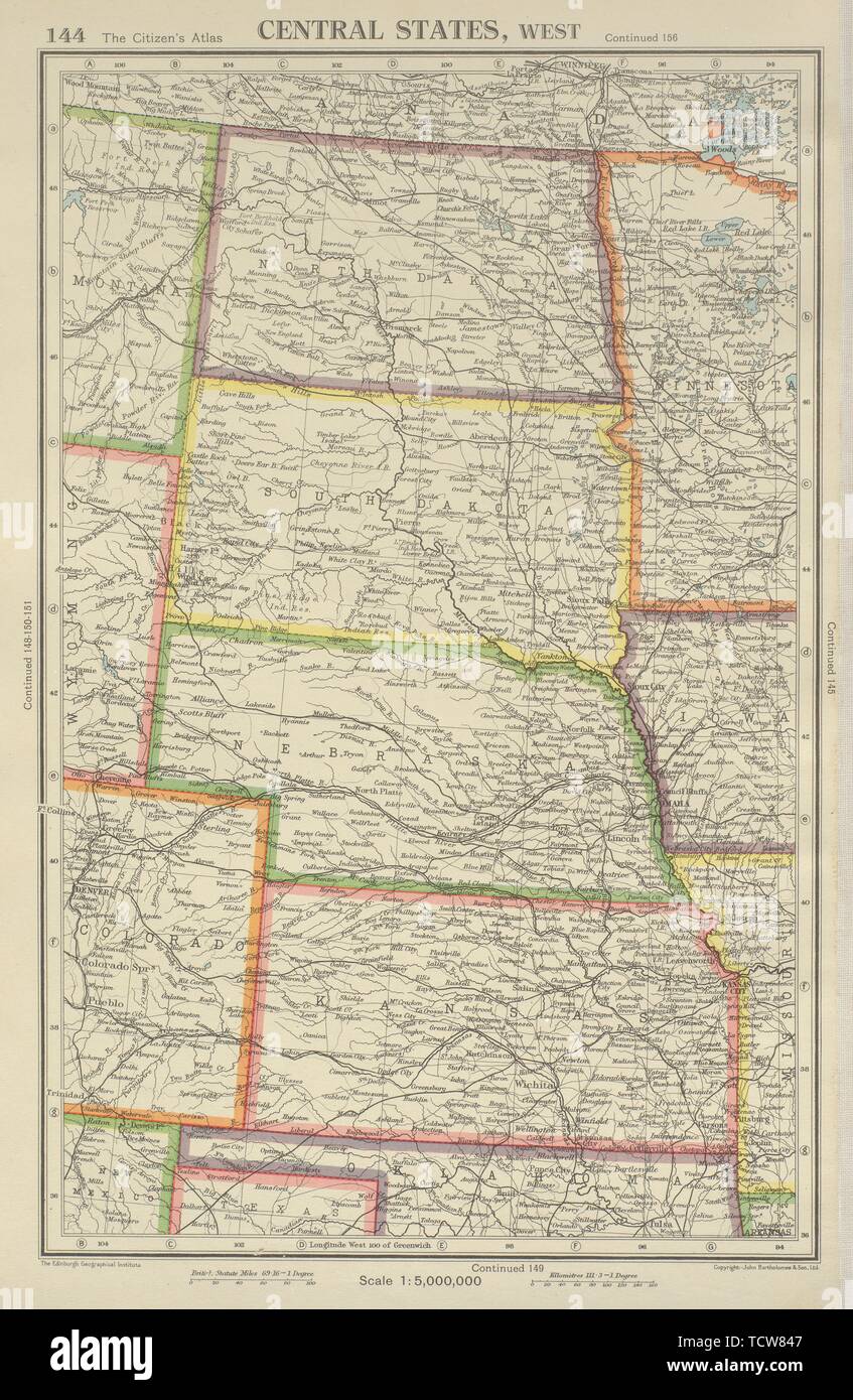 USA PLAINS STATES. North & South Dakota Nebraska Kansas. BARTHOLOMEW ...