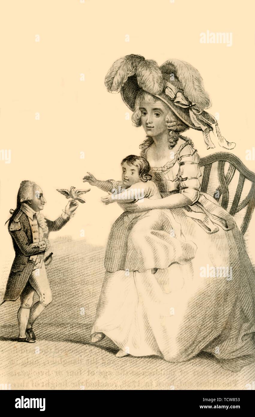 'Count Joseph Boruwlaski, the celebrated Polish Dwarf', 1822. Creator ...