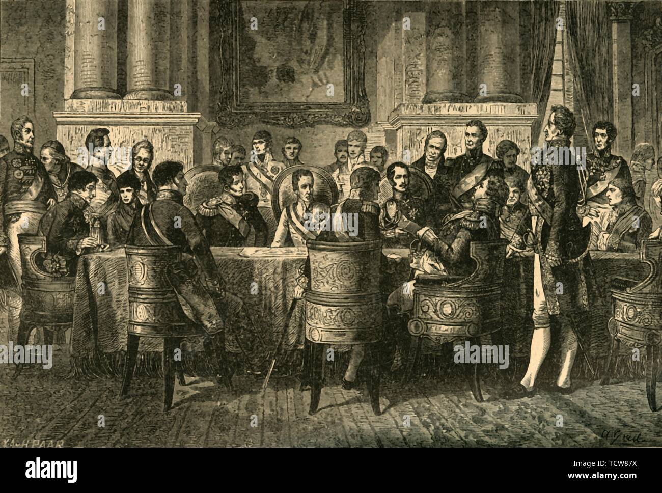 The congress of vienna 1815 hi-res stock photography and images - Alamy