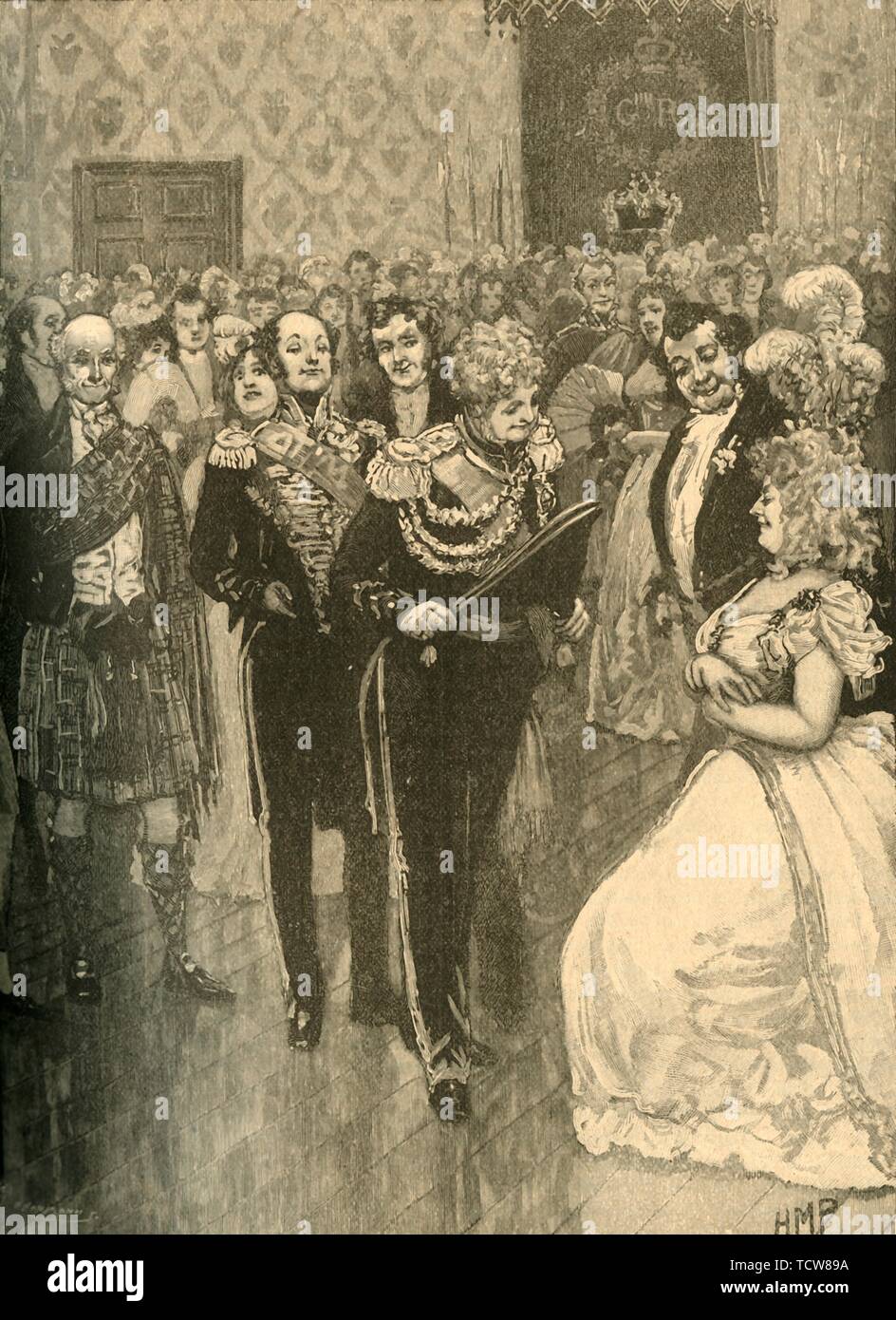 George iv edinburgh 1822 hi-res stock photography and images - Alamy