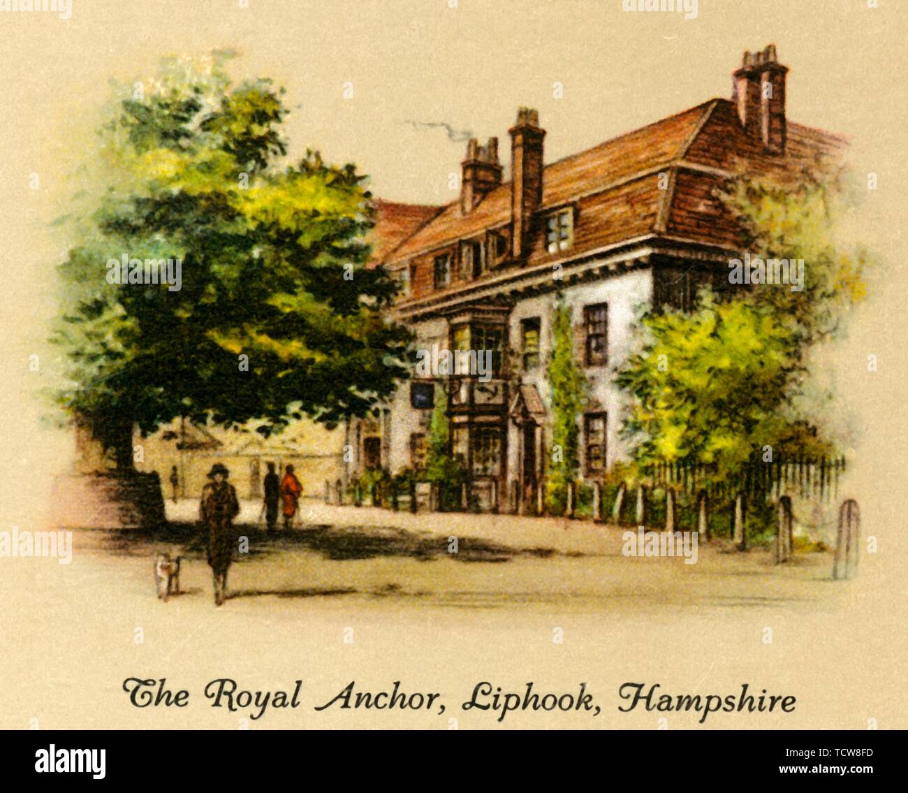 'The Royal Anchor, Liphook, Hampshire', 1936. Creator: Unknown Stock ...