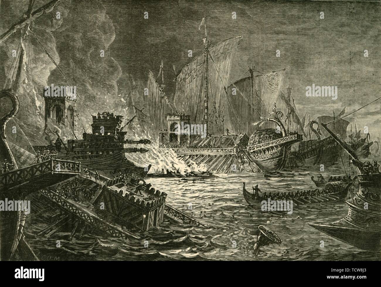 The battle of actium hi-res stock photography and images - Alamy