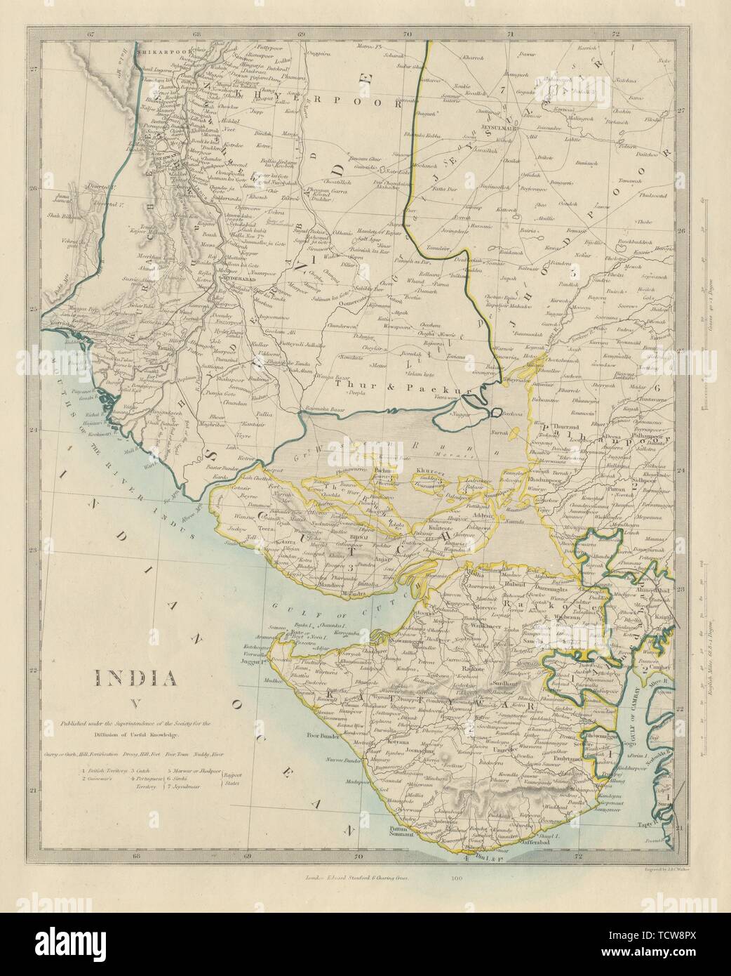 Sindh map hi-res stock photography and images - Alamy